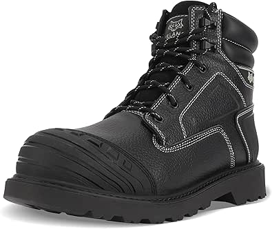 Amazon.com | Yelang Men's Steel Toe Safety Work Boot Slip Resistant ...