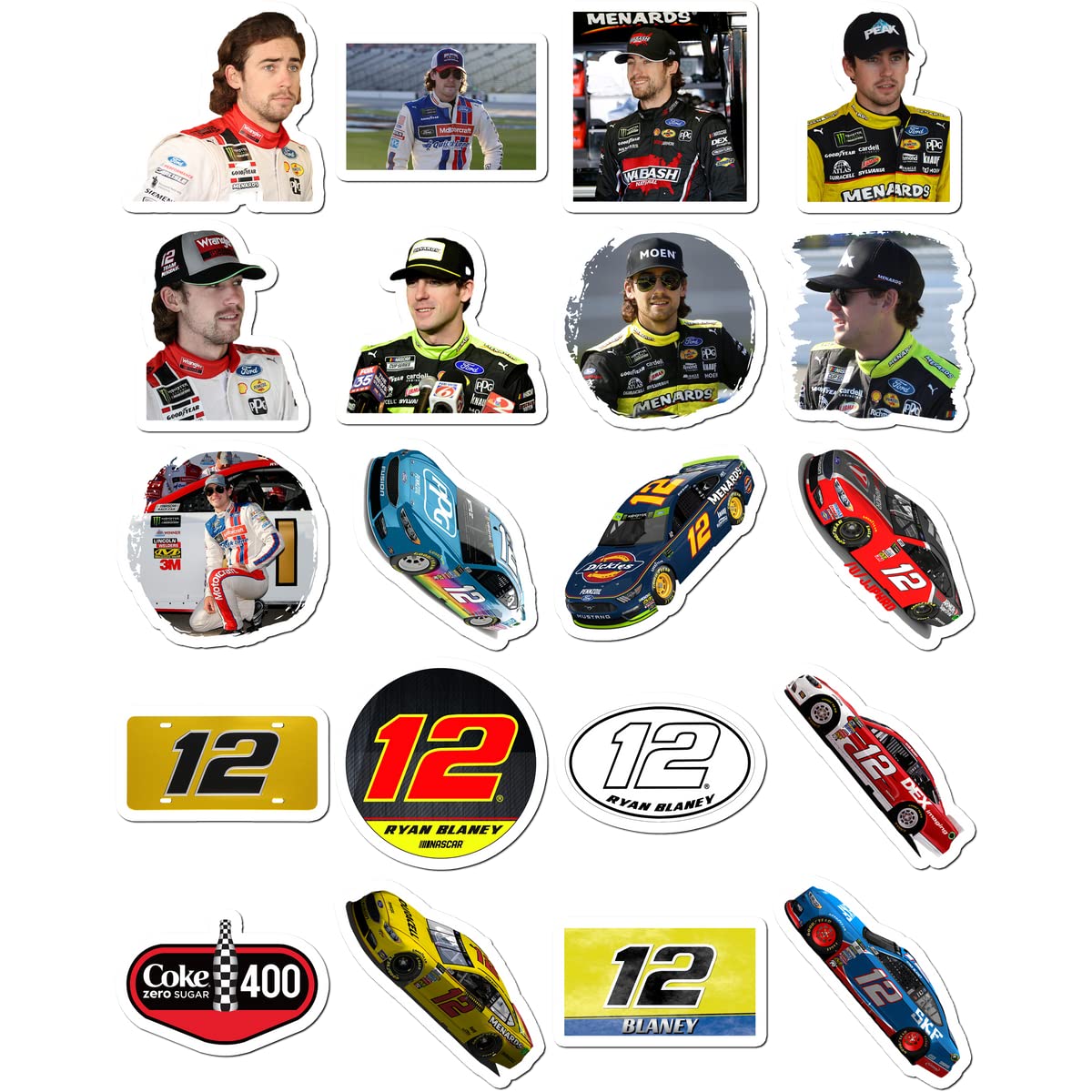 Amazon.com: Stickers 20 Pcs Per Pack Ryan Colorful Blaney Laptop 12 ...