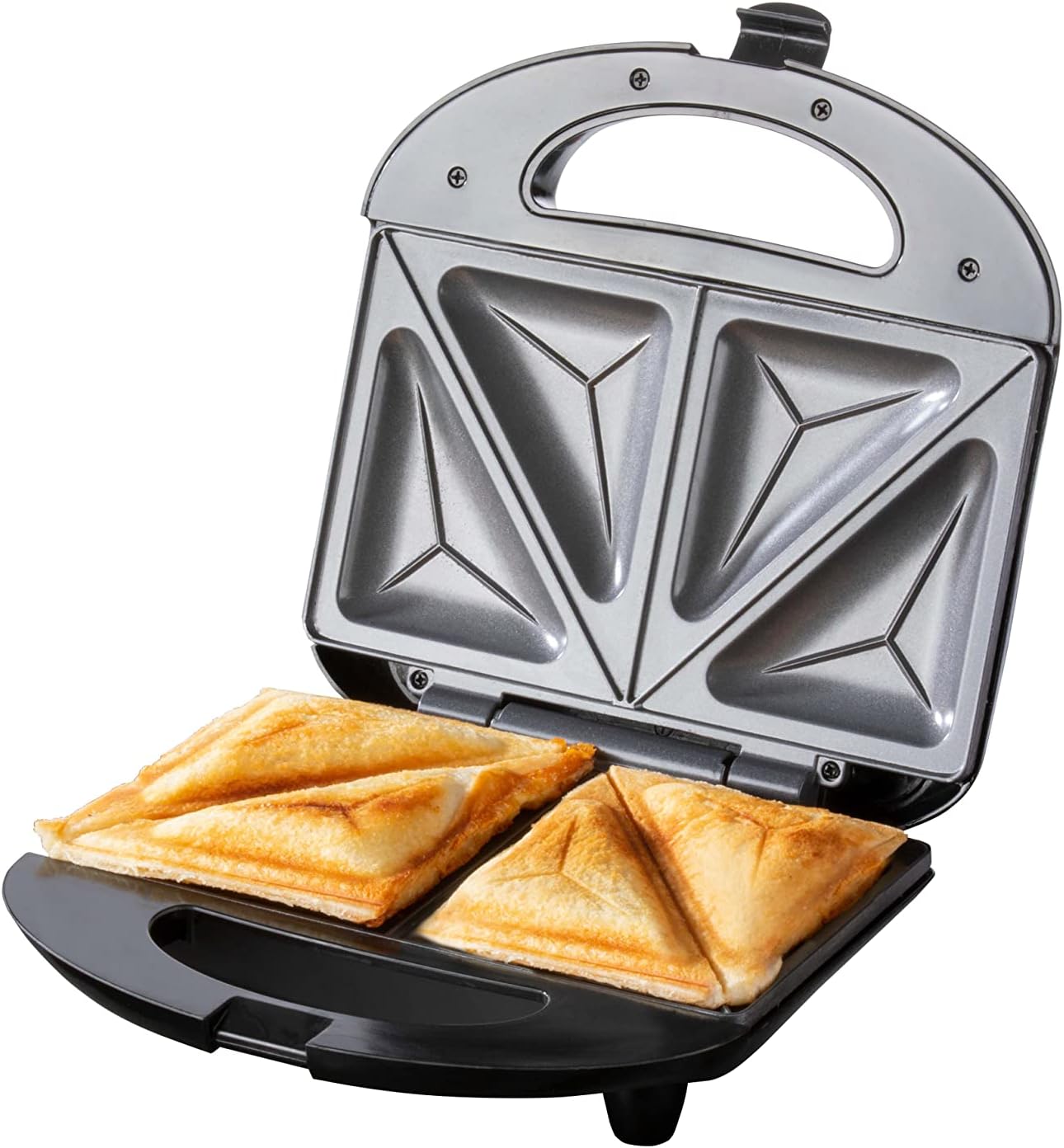 Daewoo Compact Sandwich Maker 750W, Non-Stick Toastie Maker with Dual ...