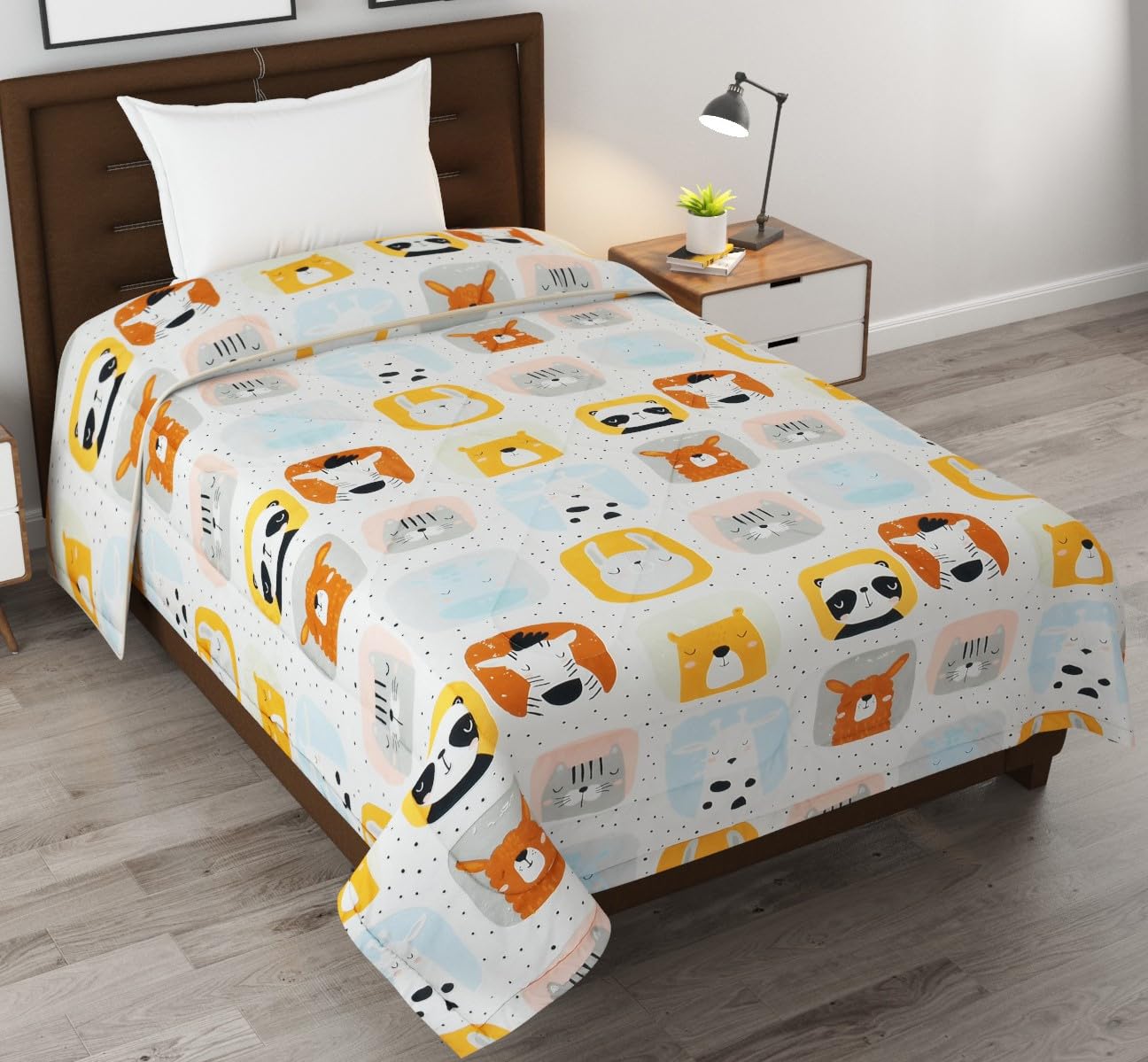 FRESH FROM LOOM Summer Collection Microfiber Single Bed Blanket for ...