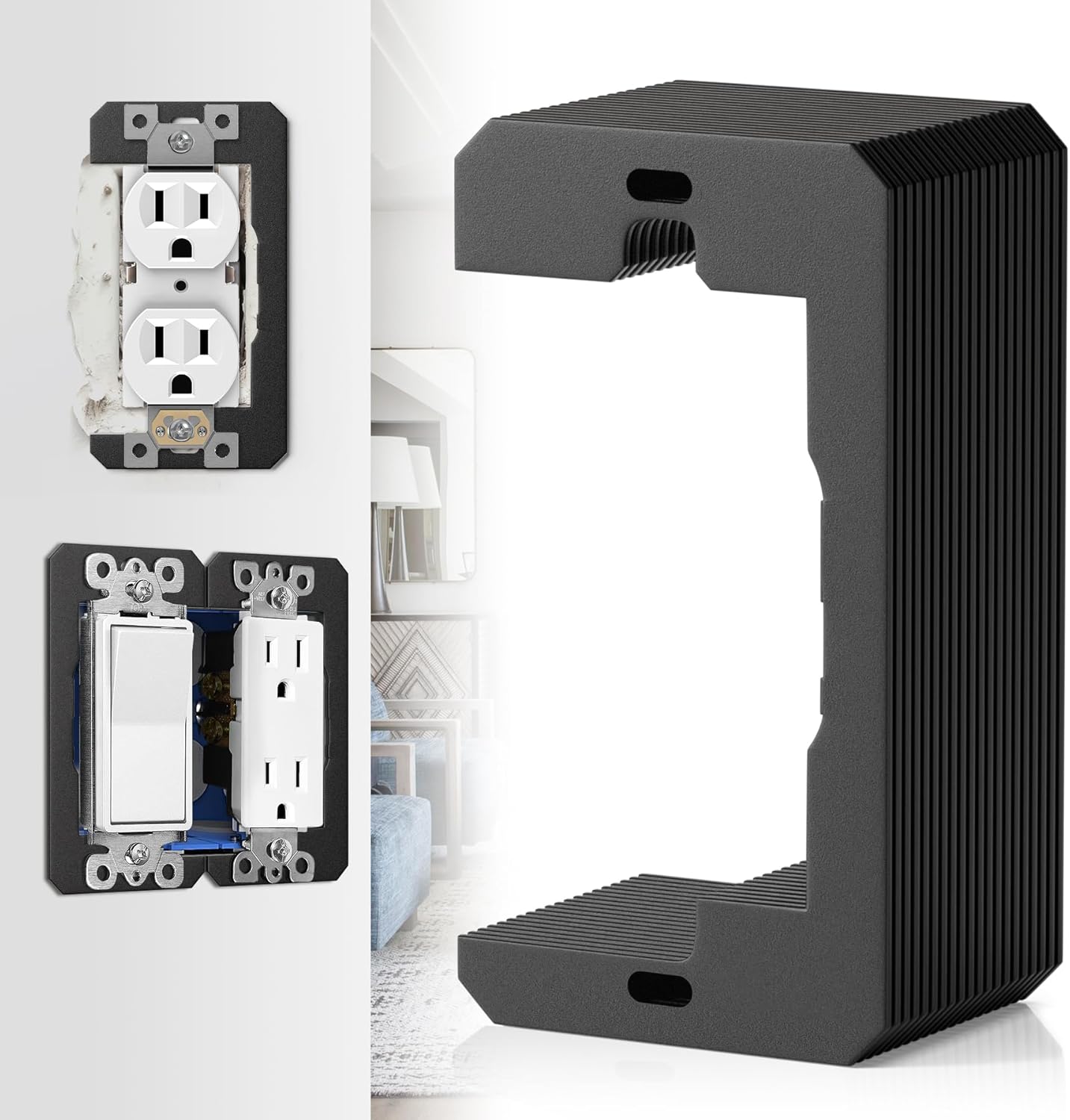 WooFog 20 Pcs Wall Plate Spacers for Outlets, Outlet Spacers For ...