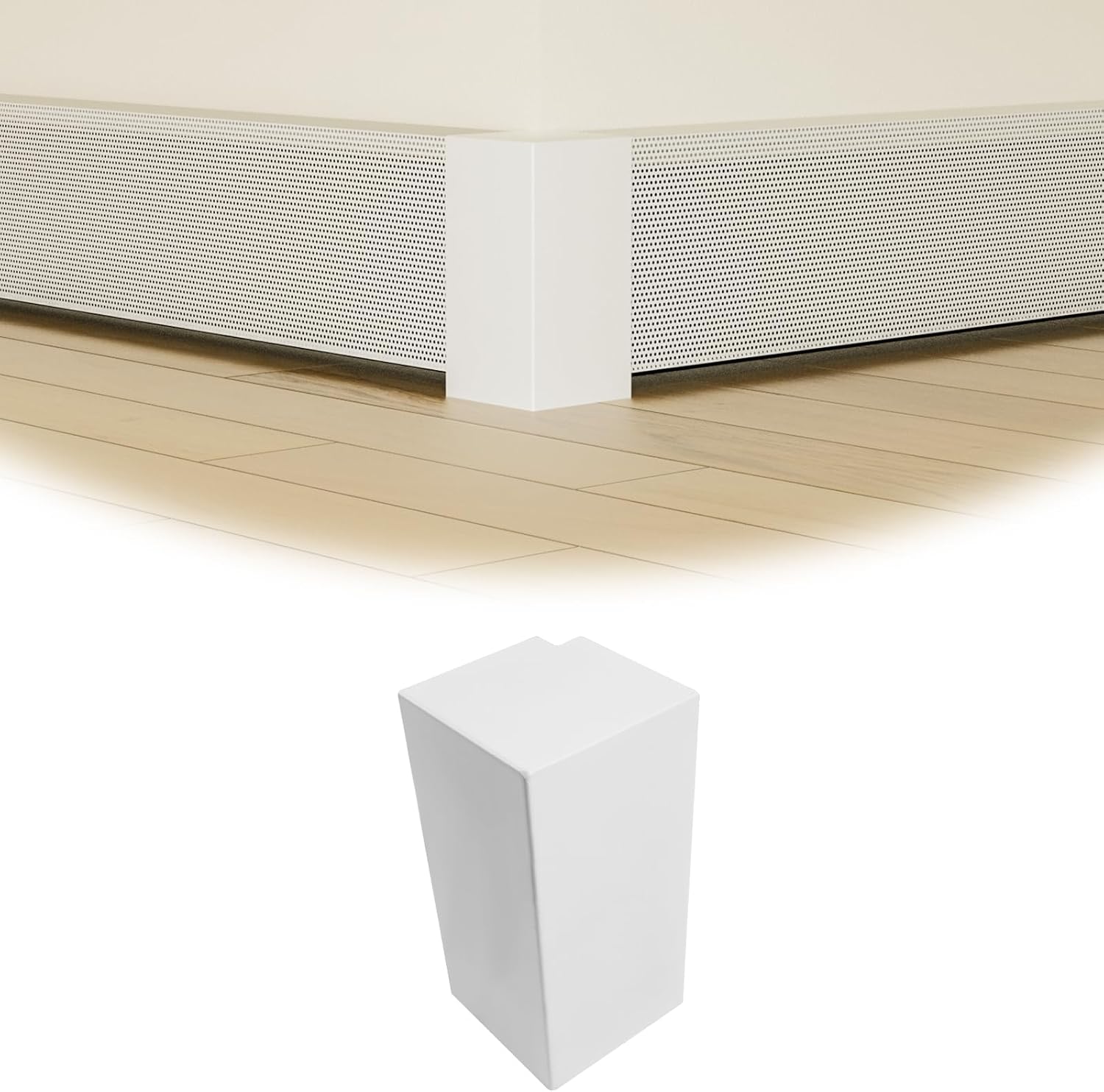 Strasee 1Pack Baseboard Heater Cover Exterior Corner Connector ...