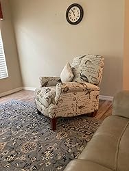 Amazon.com: Kensington Hill Birdsong Script and Bird Patterned Recliner ...