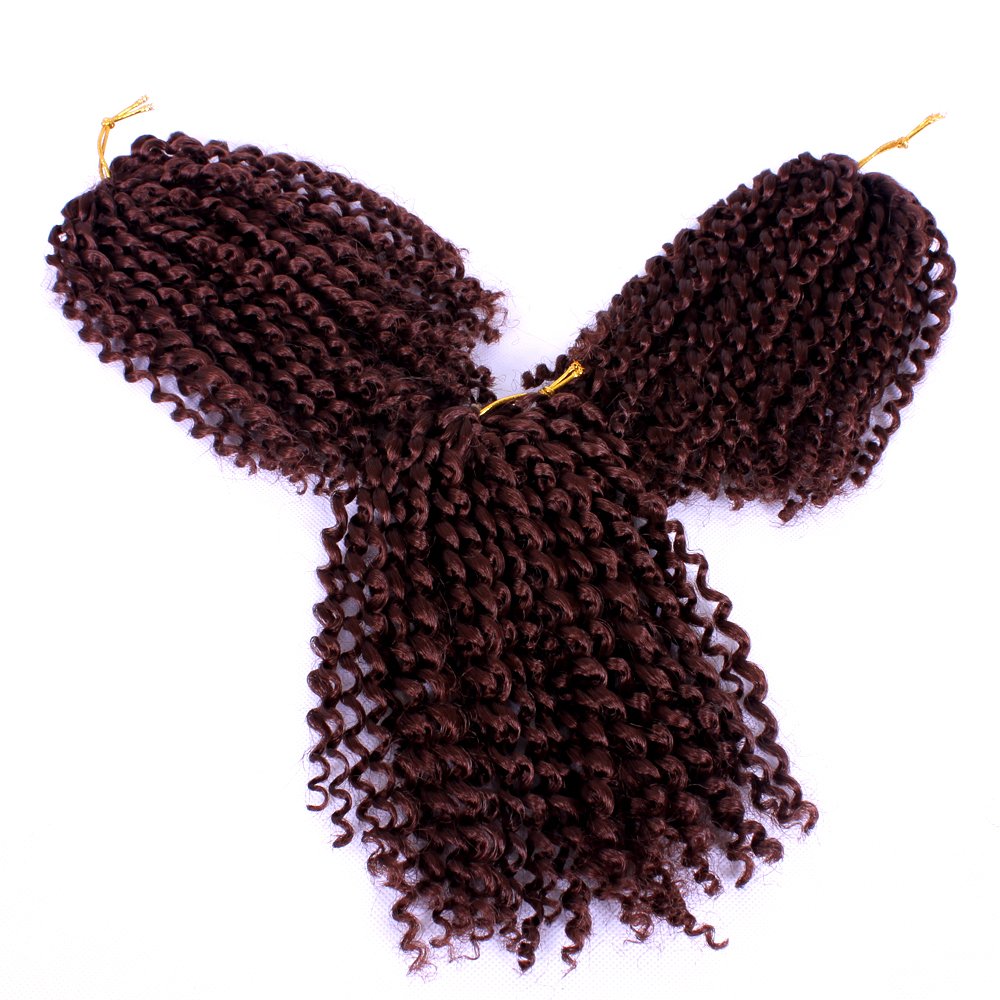 Amazon.com : Marlybob Kinky Curl Crochet Hair Brazilian Jerry Curl ...