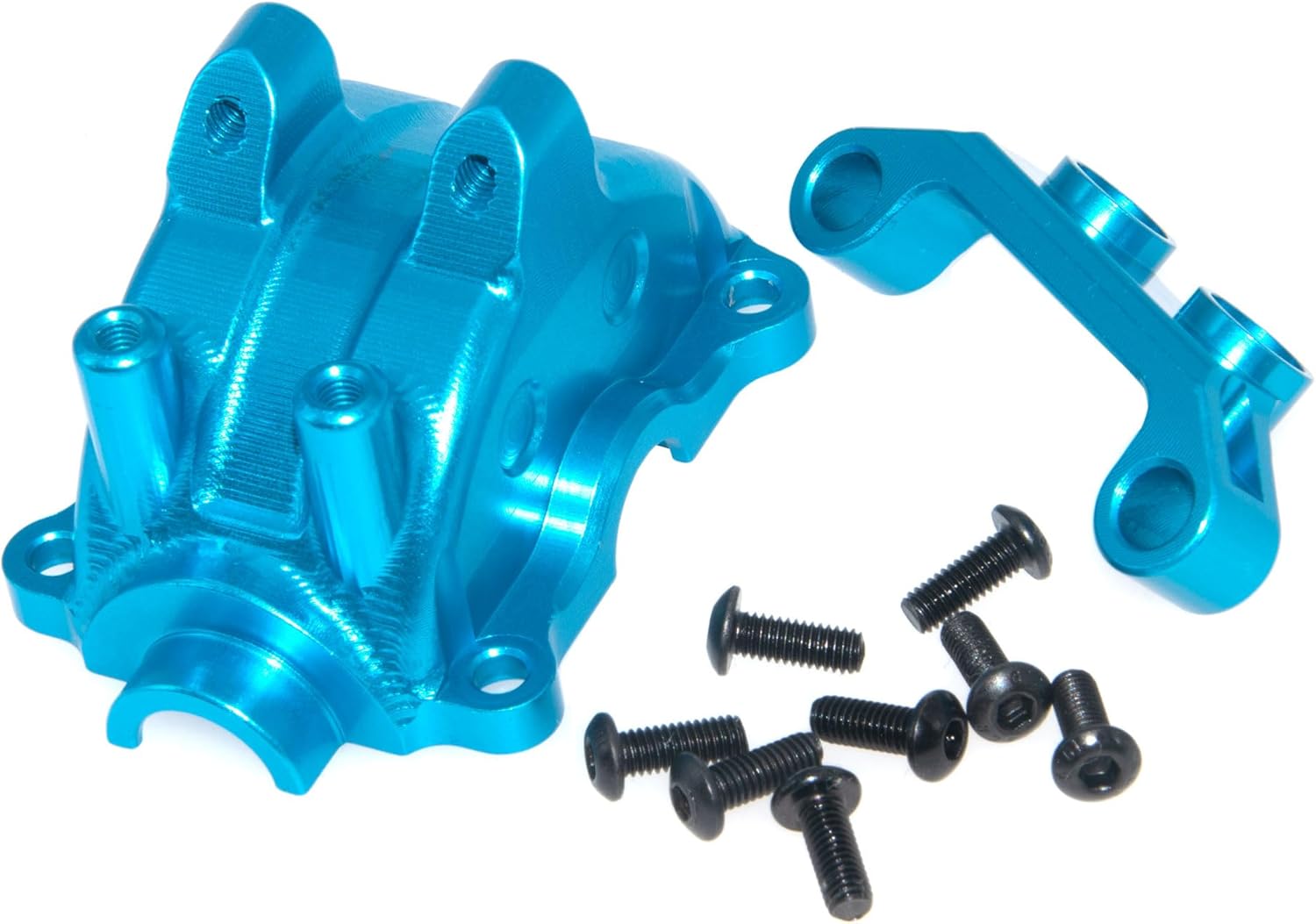 Amazon.com: Diff Gearbox Cover Compatible with Tamiya 1/10 TT-02 Part ...