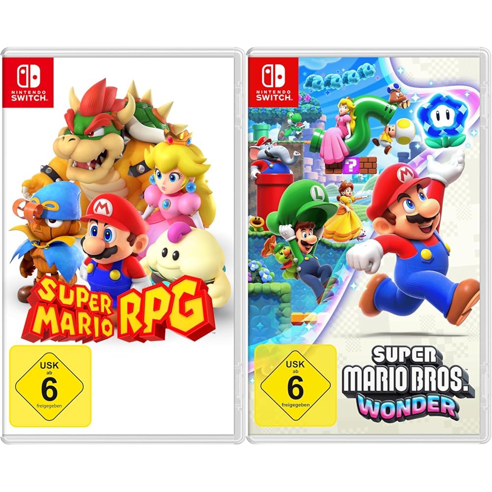 Super Mario RPG - [Nintendo Switch] & io Bros. Wonder - [Nintendo ...