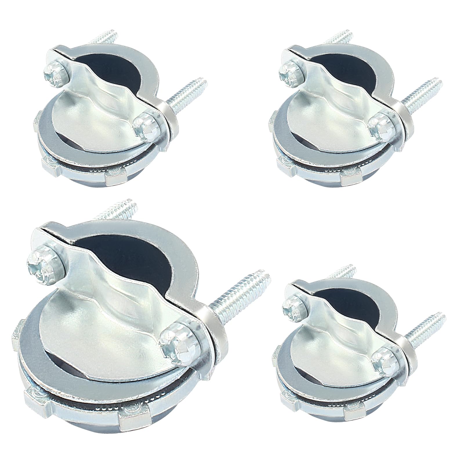 Murtenze 3/4Inch Clamp Cable Connector, Silver Clamp Type Cable ...