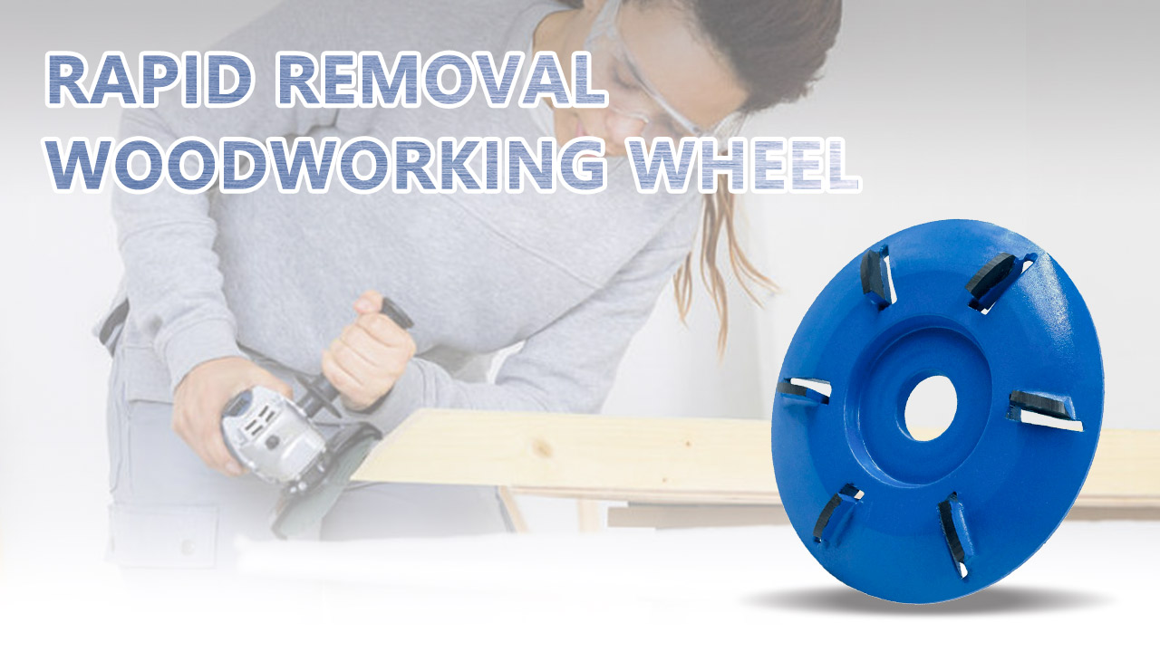 Watch 6 Teeth Wood Carving Disc Turbo Plane Blade on Amazon Live