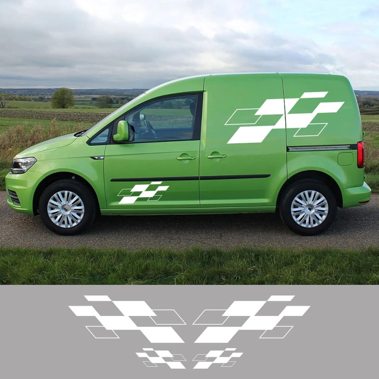 BANIKOP Stripe Decal Sticker For VW Caddy MK1 MK2 MK3 MK4 4 3 2 Maxi ...