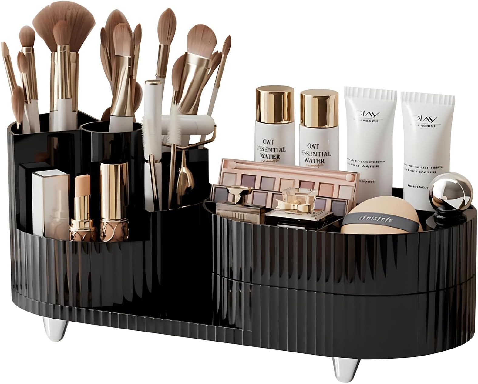 Amazon.com: Rotating Makeup Organizer,Adjustable Bathroom Makeup ...
