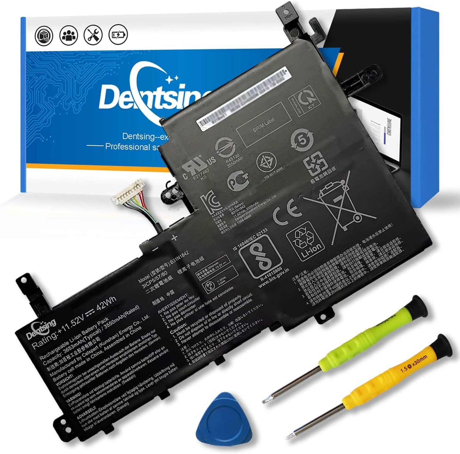 Amazon.com: B31N1842 Laptop Battery for Asus VivoBook 15 F513 M513 K513 ...