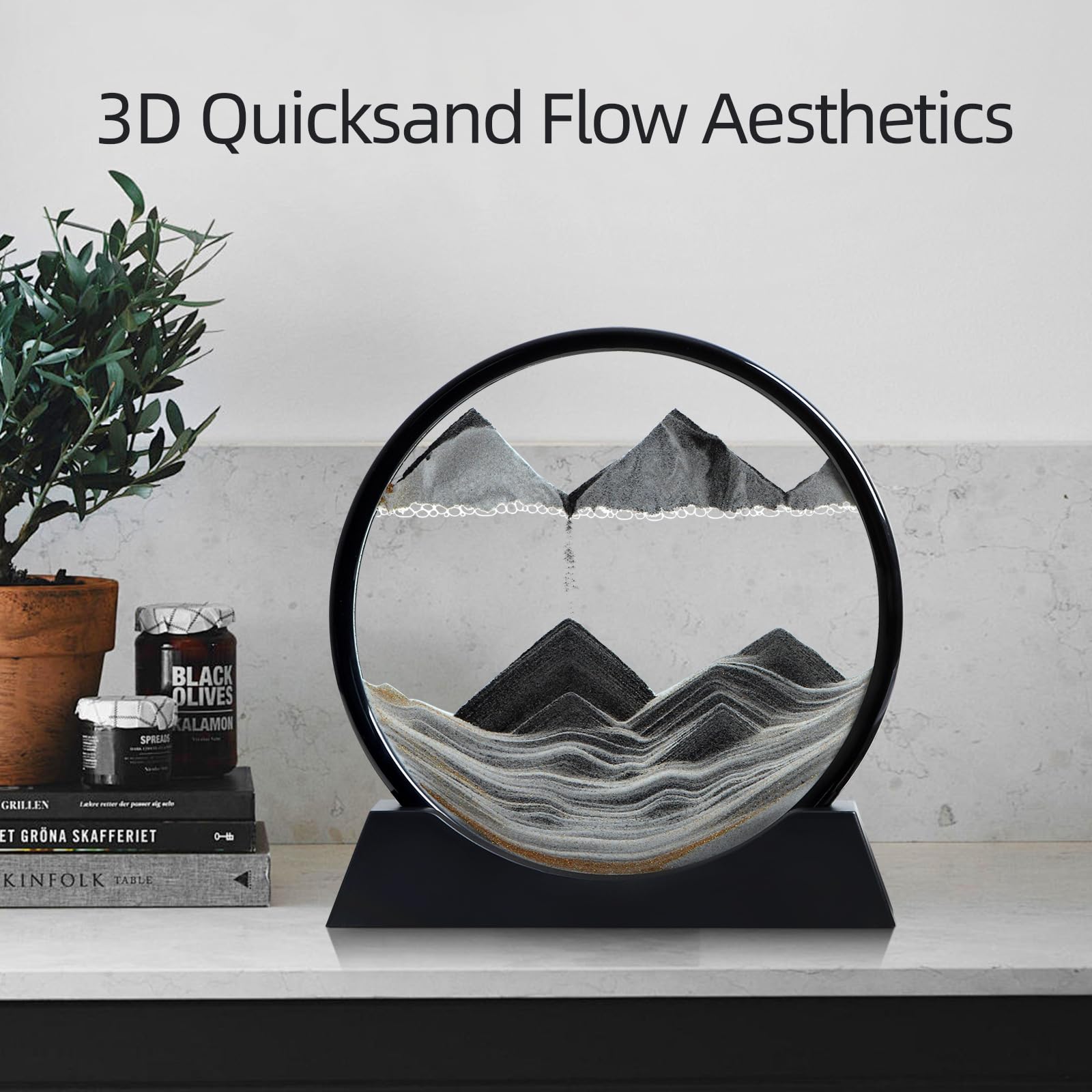 Snapklik.com : Bocnity 3D Quicksand Painting Moving Sand Art Liquid ...