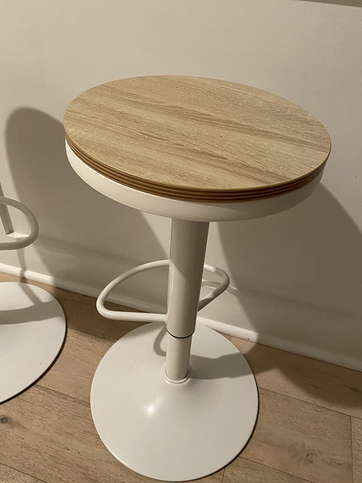 $24/mo - Finance Fefances Modern Swivel Barstools Set of 2 Height ...