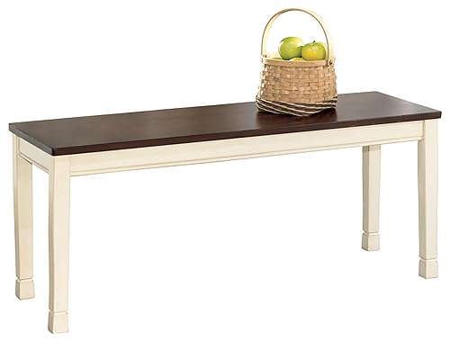 Fairmont Metal Patio Dining Bench - White/Chambray - Threshold For Sale ...