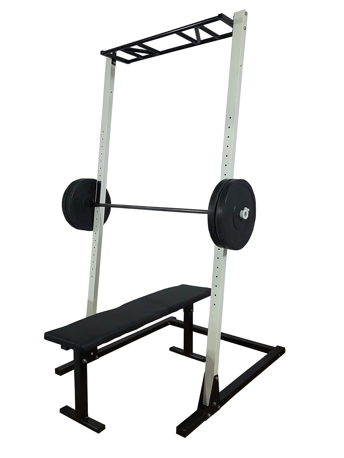 Power Tower Free Standing Pull Up bar Bench Press Squat Rack Home Gym ...