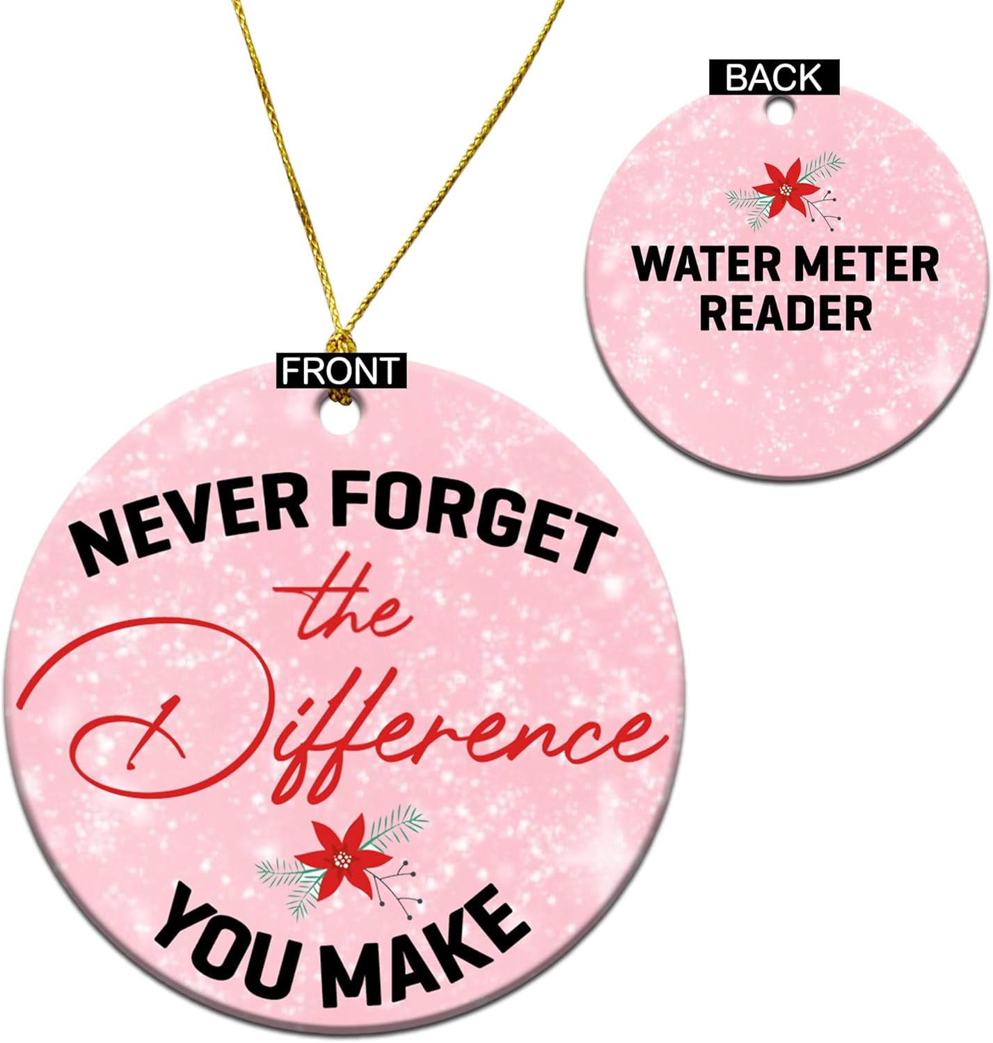 Amazon.com: Never Forget The Difference You Make Water Meter Reader ...