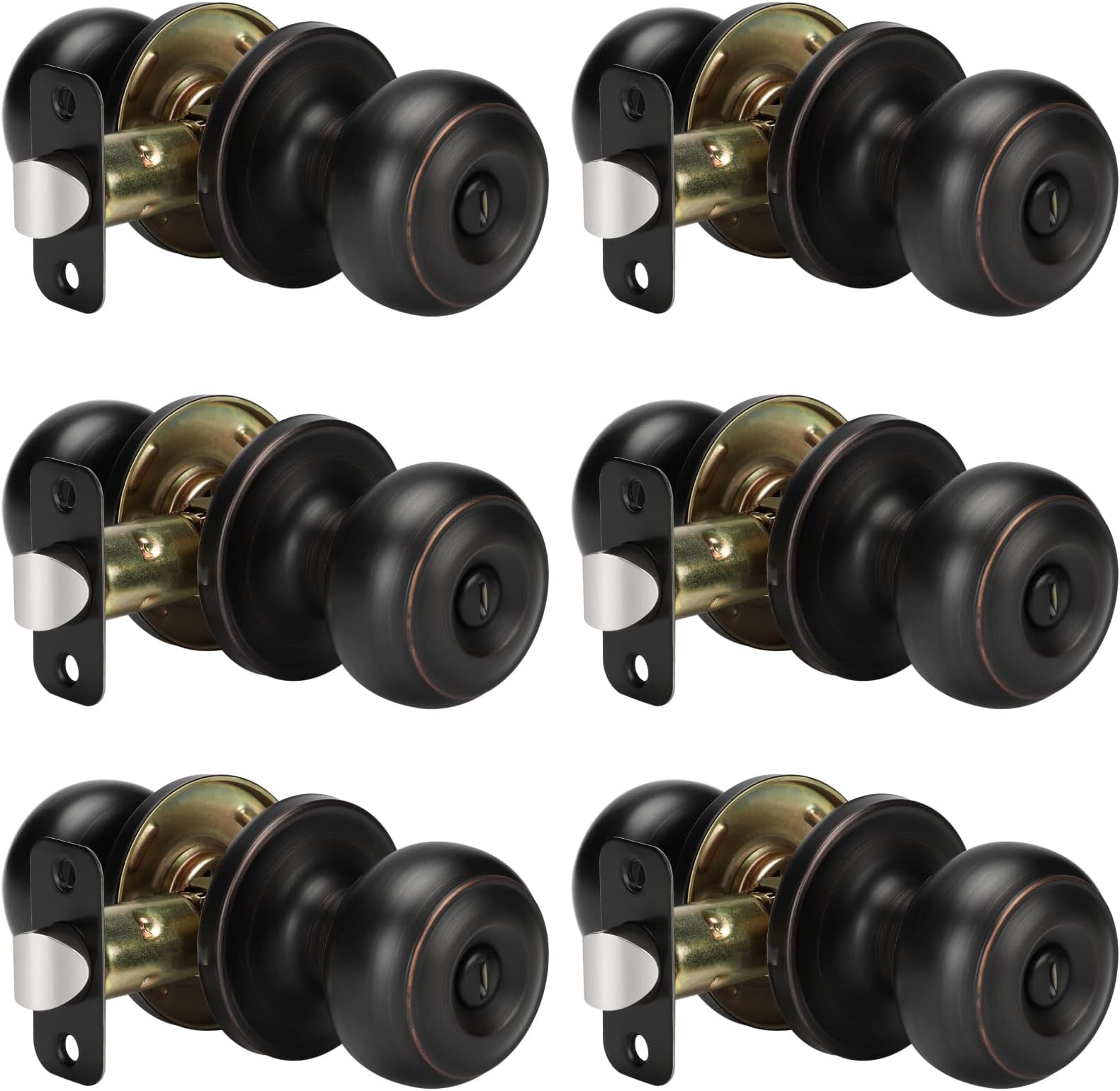 Defiant Hartford Aged Bronze Privacy Knob - Amazon.com