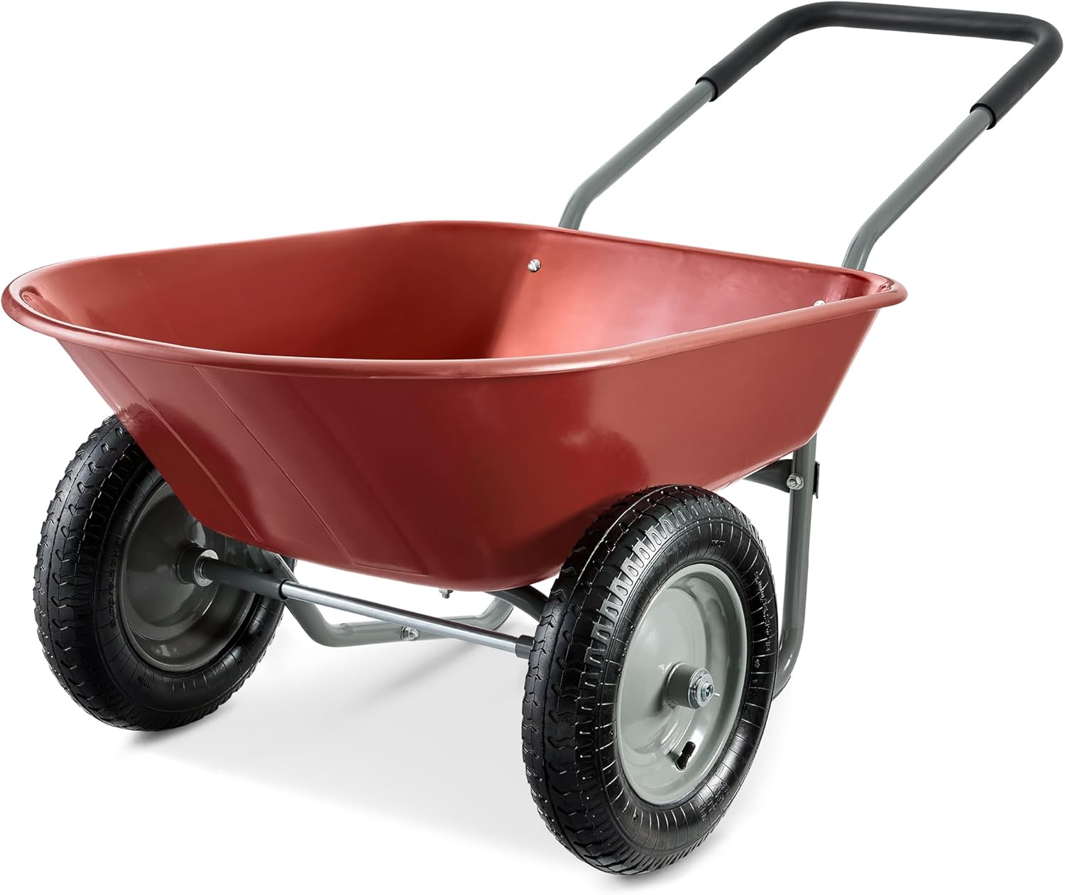 Amazon.com : Best Choice Products Dual-Wheel Home Utility Yard ...