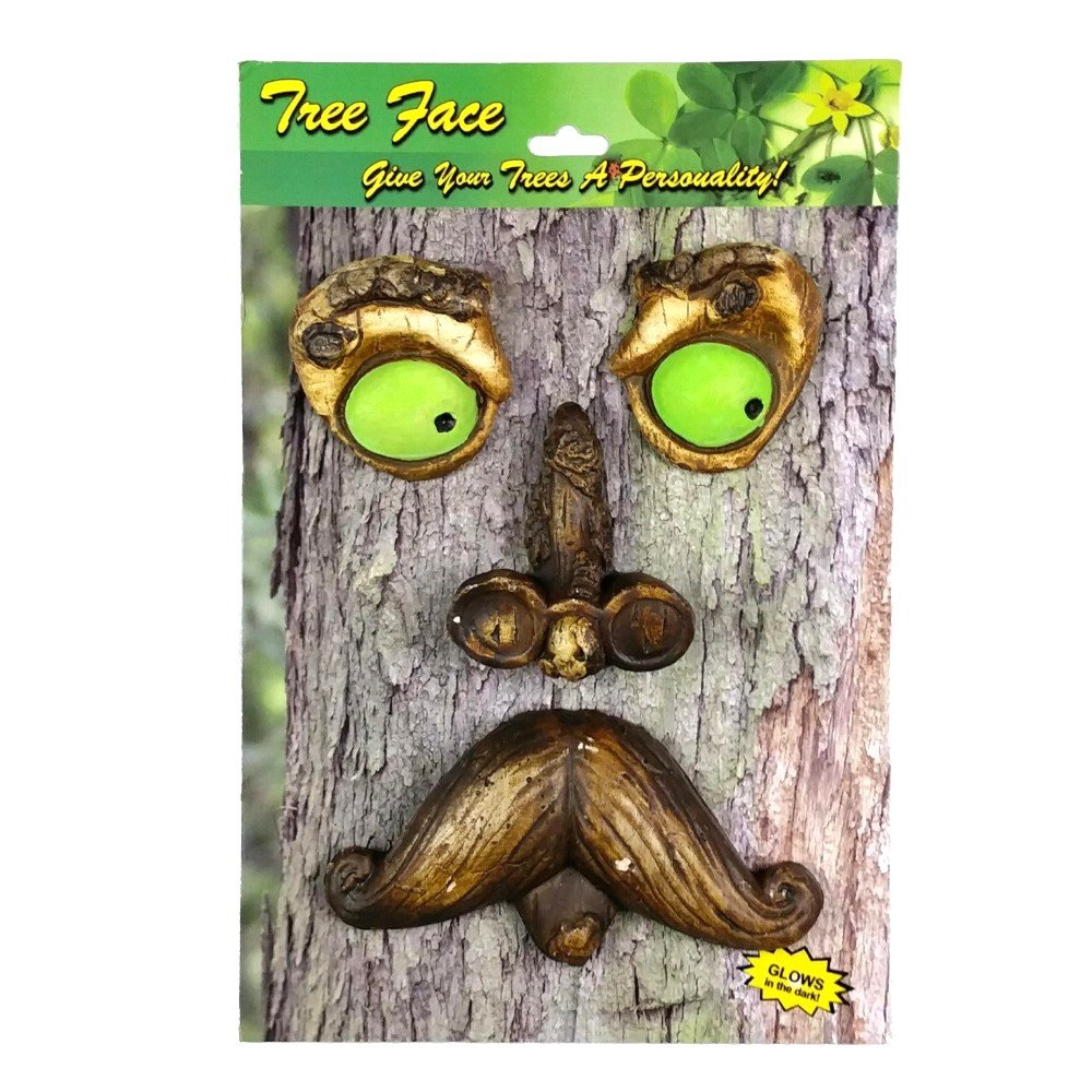 Amazon.com: Land & Sea Mr. Mustache Tree Face : Home & Kitchen