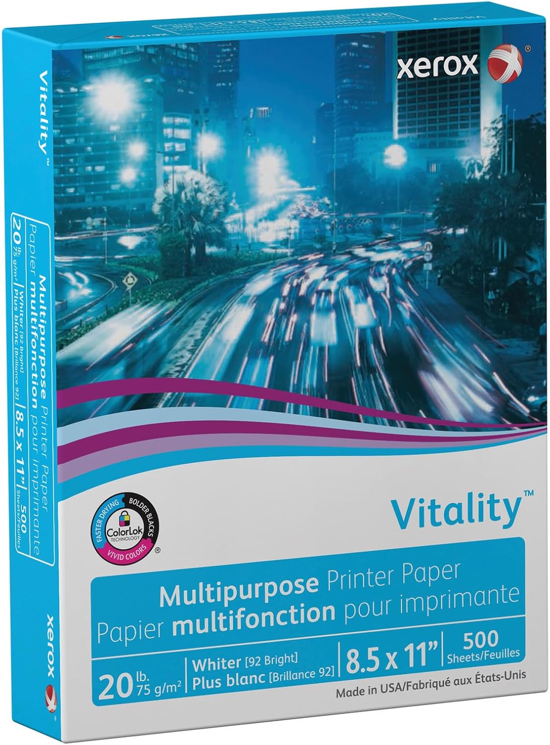 Amazon.com : Xerox® Vitality™ Standard Multi-Use Printer & Copy Paper ...