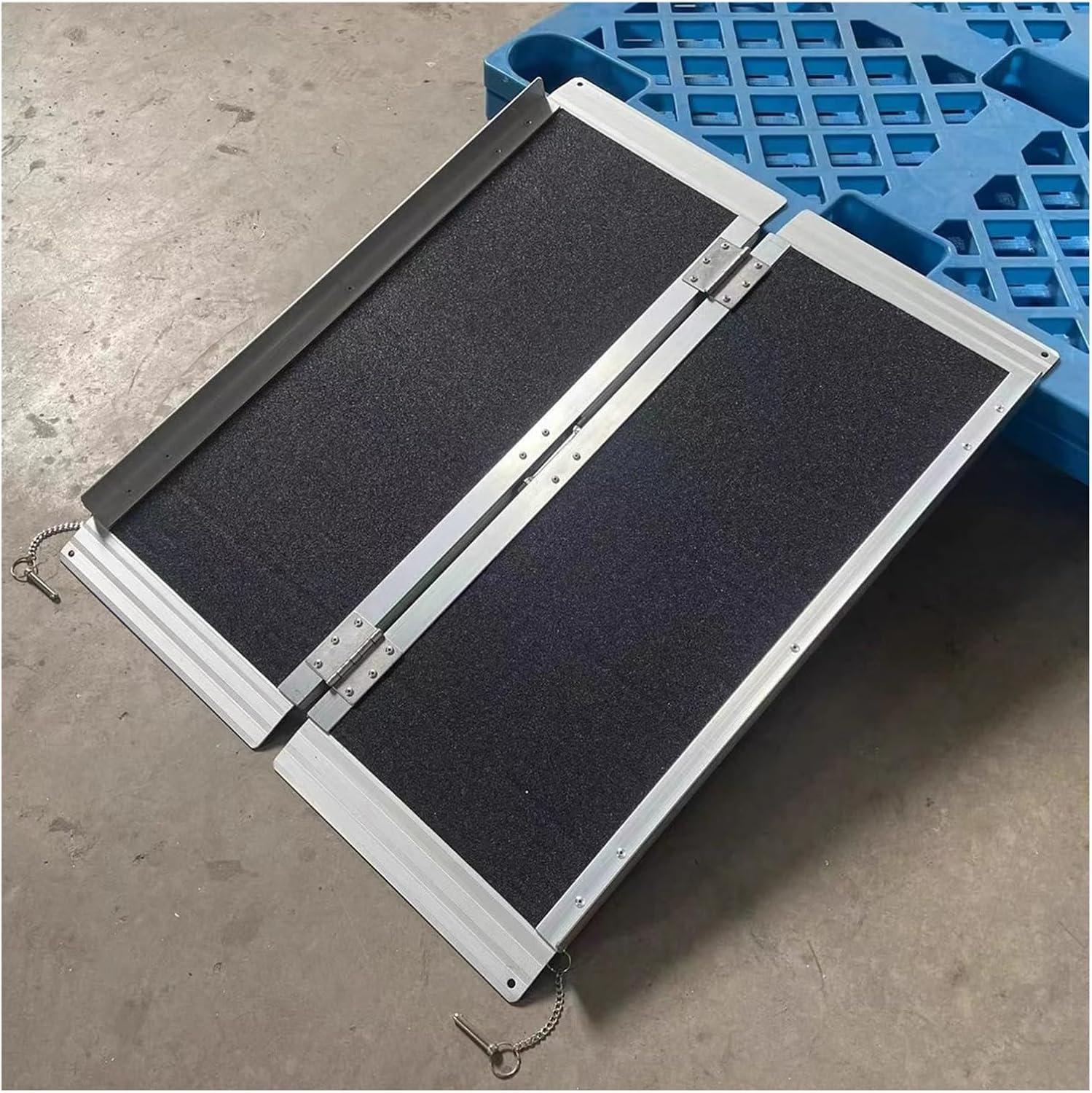 Amazon.co.jp: Threshold Ramp, Aluminum Folding Wheelchair Threshold ...