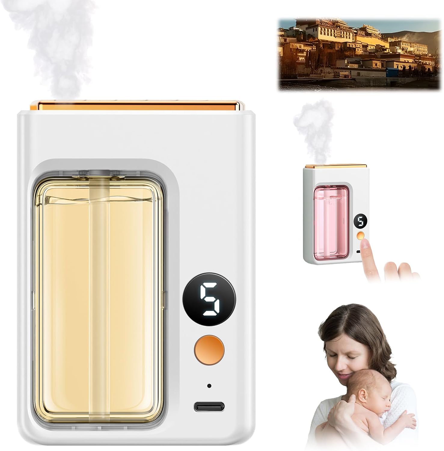 Amazon.com: Automatic Aromatherapy Diffuser, Essential Oil Diffusers ...