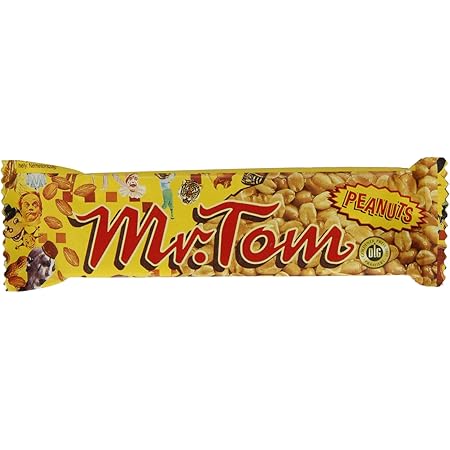 Mr Tom Peanut Bar 40 g (Pack of 36) : Amazon.fr: Hygiène et Santé