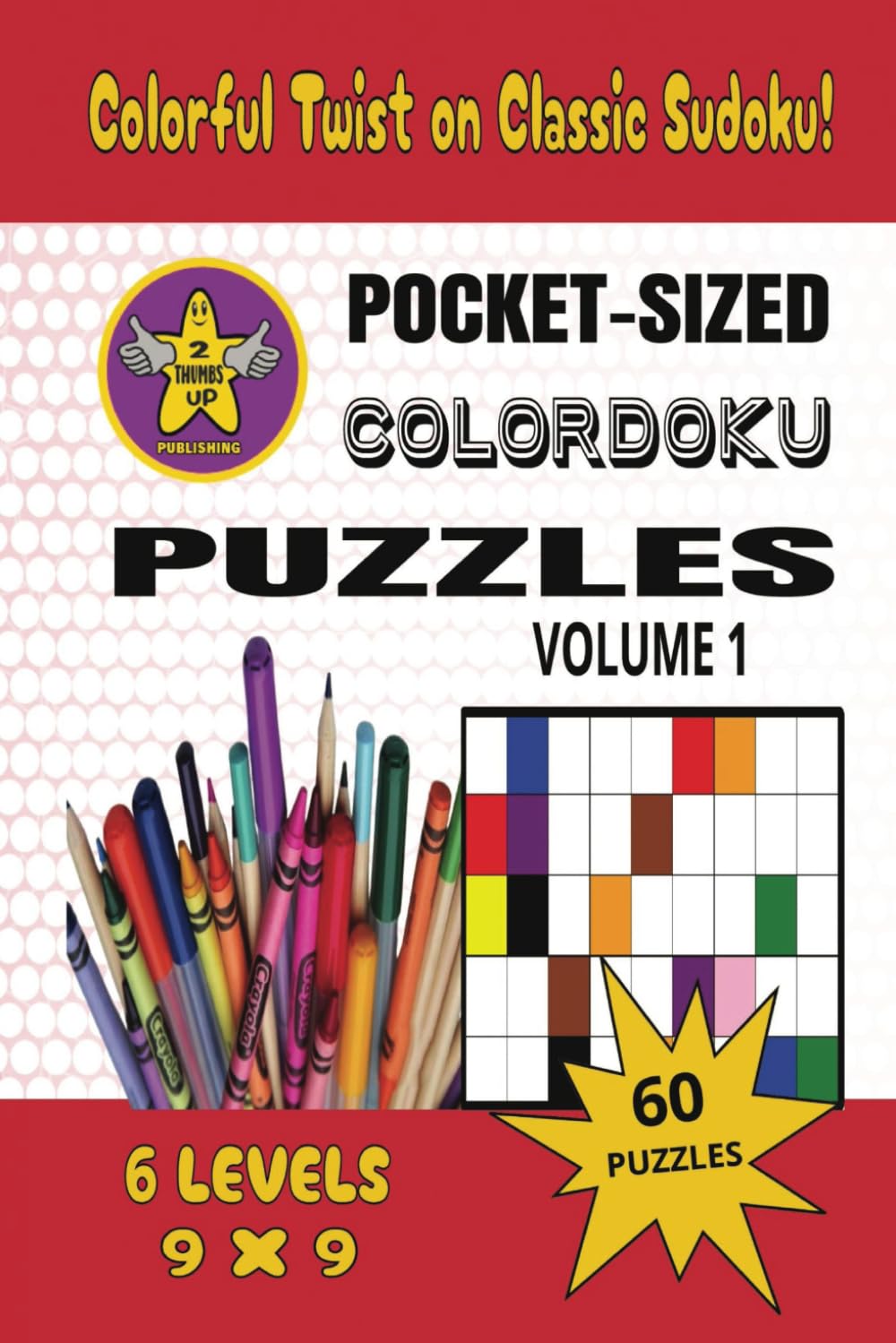 Pocket-Sized COLORDOKU Puzzles: Volume 1: Ruesing, Joey: 9798301098130 ...