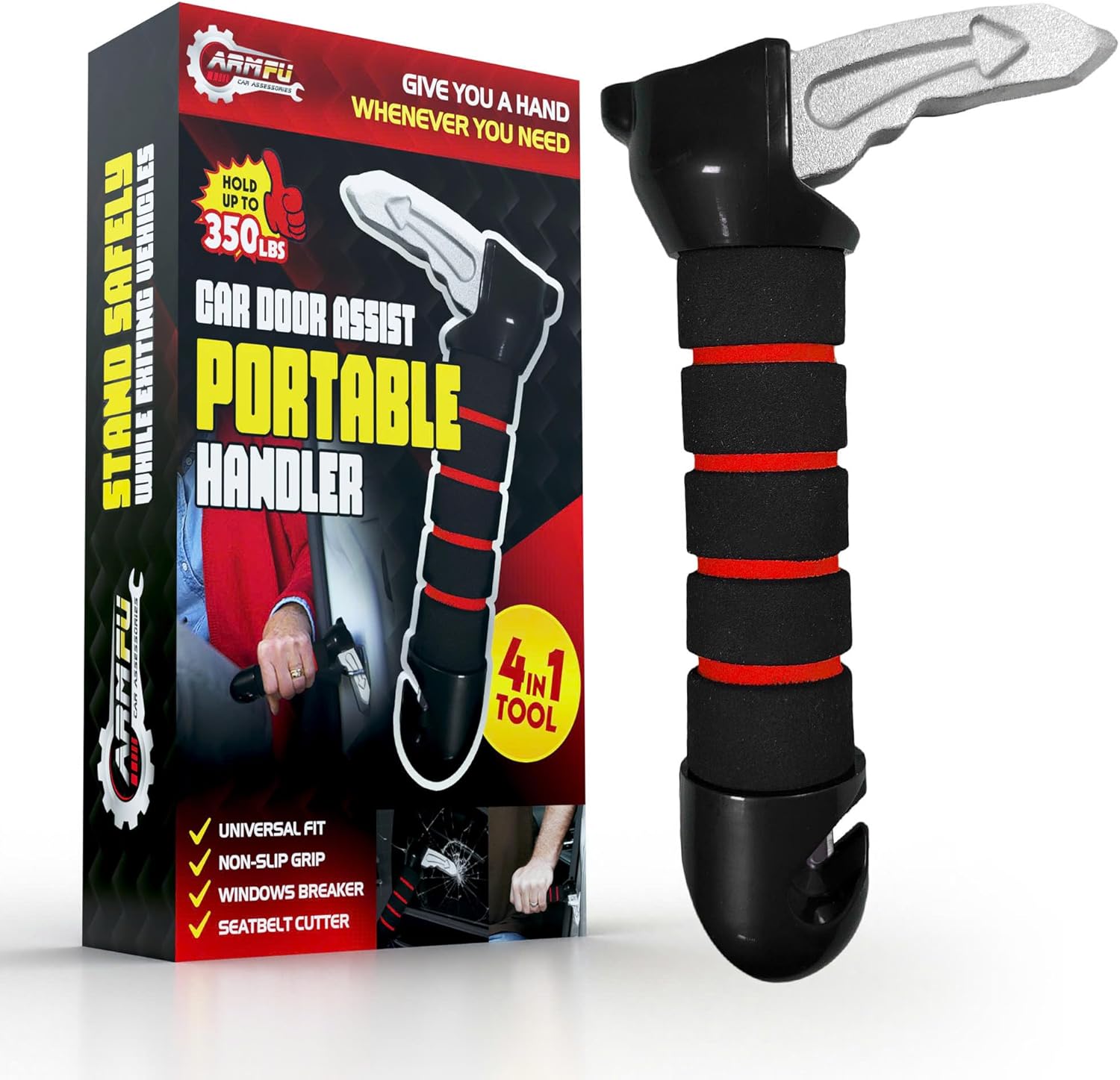 Amazon.com: Car Handle Assist - Portable, Non-Slip Mobility Aid for ...