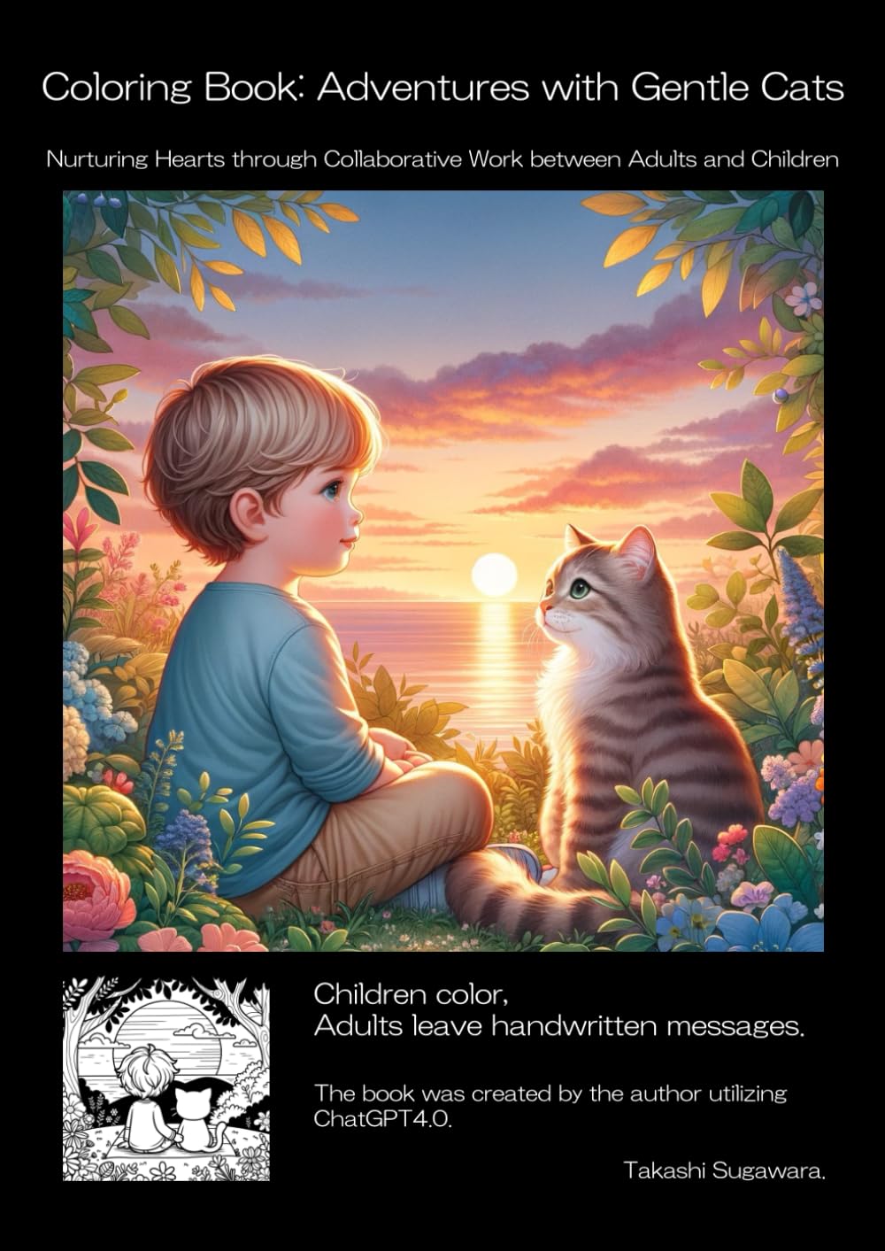 Amazon.com: Coloring Book: Adventures with Gentle Cats: Nurturing Hearts through Collaborative ...