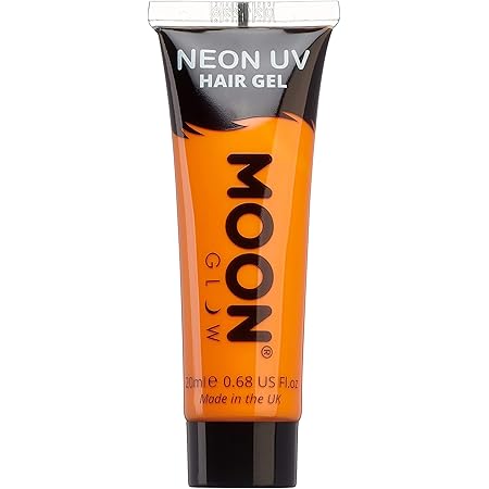 Amazon.com : Moon Glow - Blacklight Neon UV Hair Gel - 0.67oz Set of 5 ...
