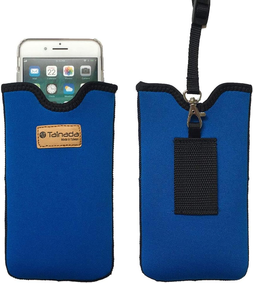Amazon.com: Neoprene Shock Absorbing Proof Pouch Large Cell Phone ...