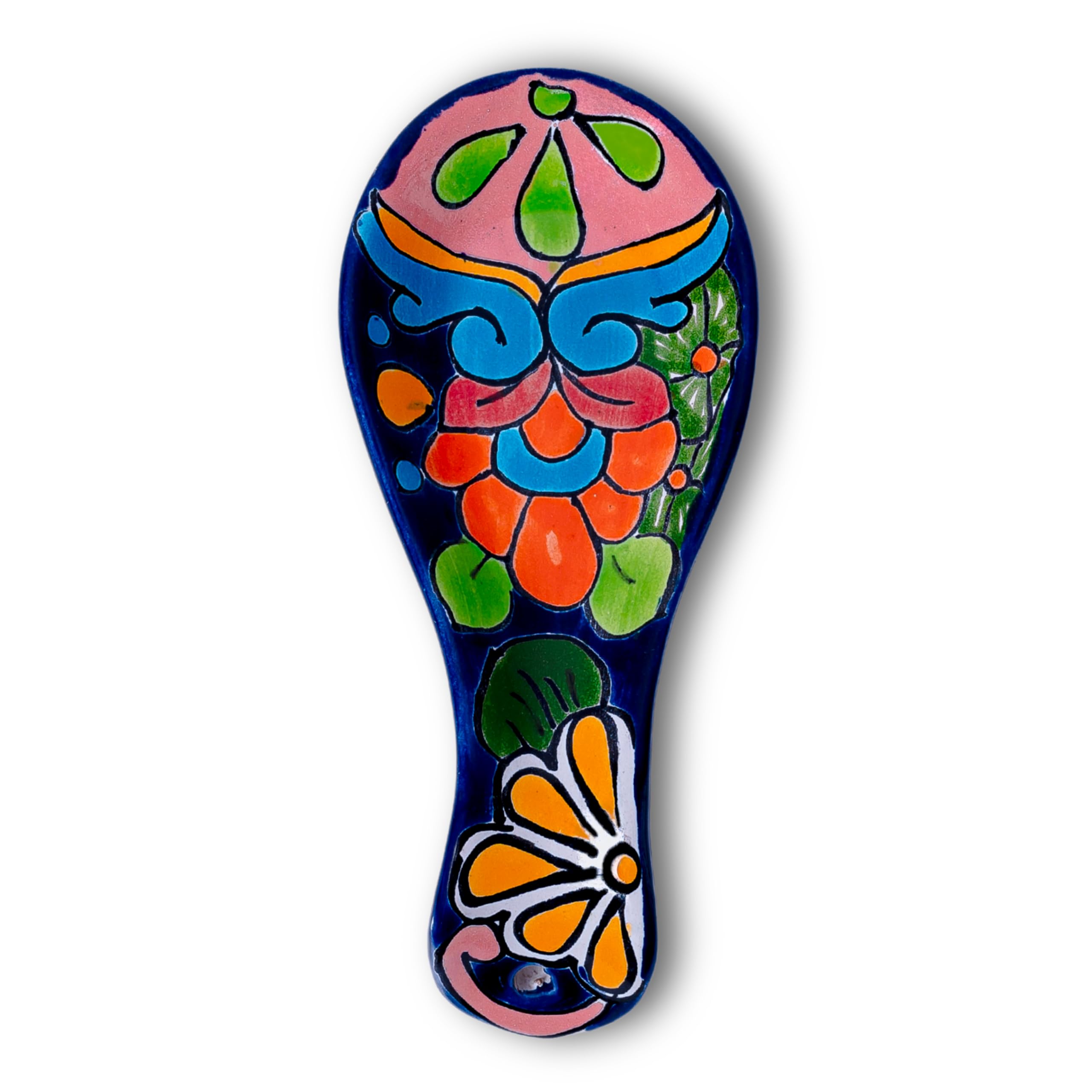 Amazon.com: Mexican Spoon Rest - Talavera Spoon Rest - Colorful ...