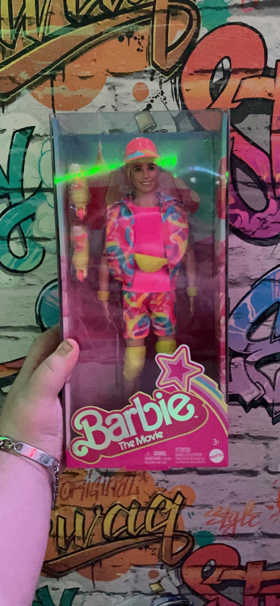 Barbie THE MOVIE , Ken Doll , inLine Skating Outfit, iconic look from ...