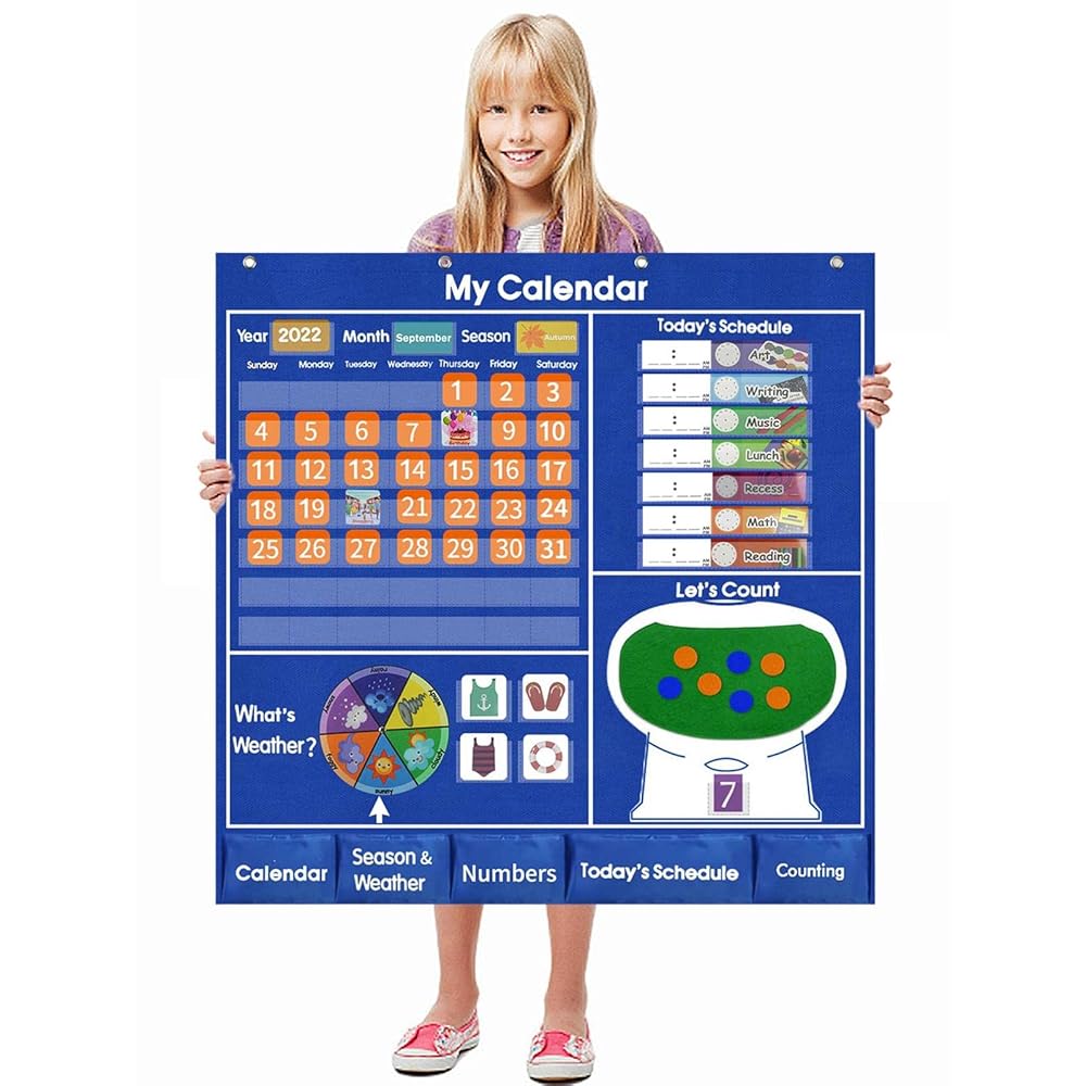 Classroom Calendar Chart,Let Your Kids Learn Through Chile | Ubuy