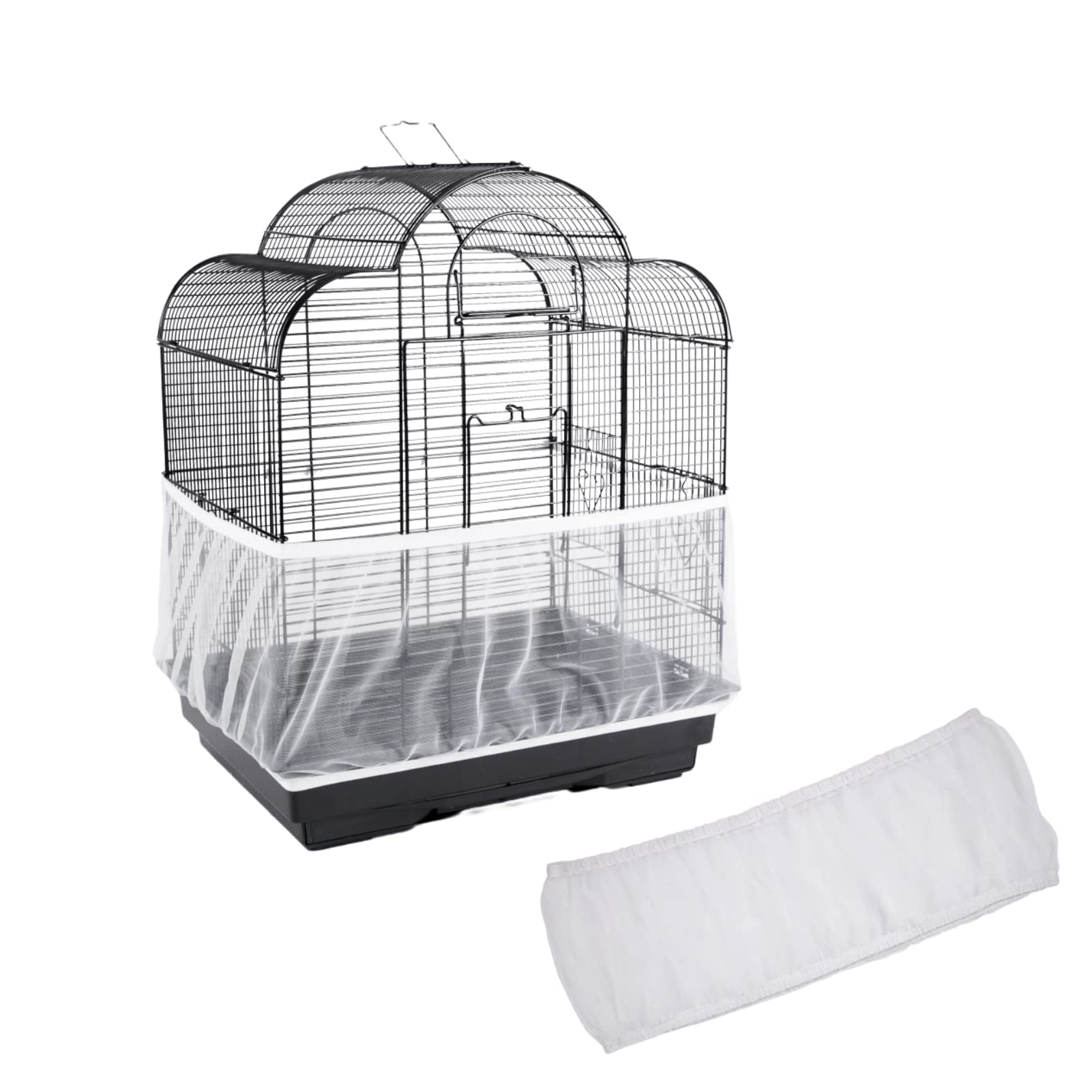Amazon.com: Birdcage Nylon Mesh Net Cover Guard Pet Birds Parrot Cage ...