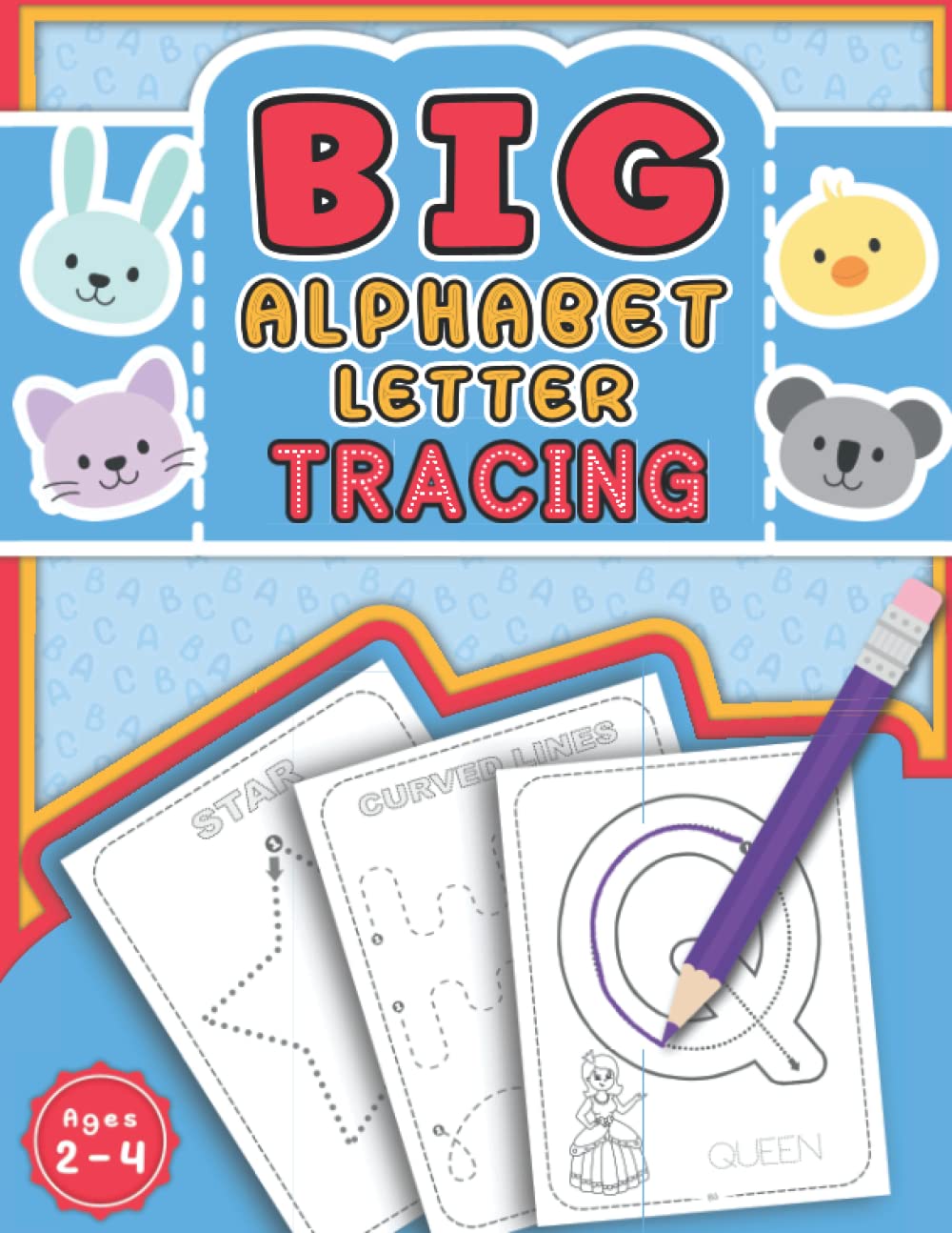 Buy Big Alphabet Letter Tracing: Big Letter Tracing for Preschoolers ...