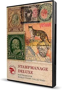 StampManage Deluxe Stamp Collecting Software. Huge Database of Over ...