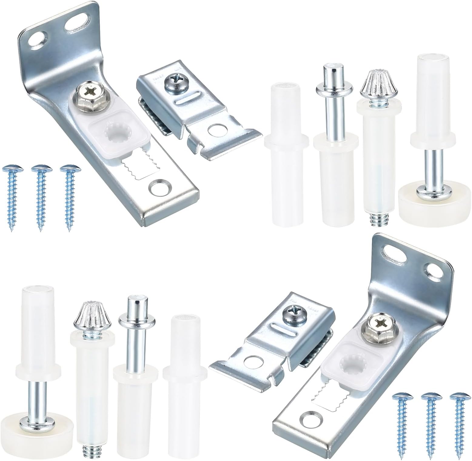 2 Pack Bifold Door Hardware Repair Kit, Bi-fold Sliding Closet Barn ...