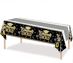 Amazon.com: NATUOPPC Graduation Tablecloths 2023 Graduation Party ...