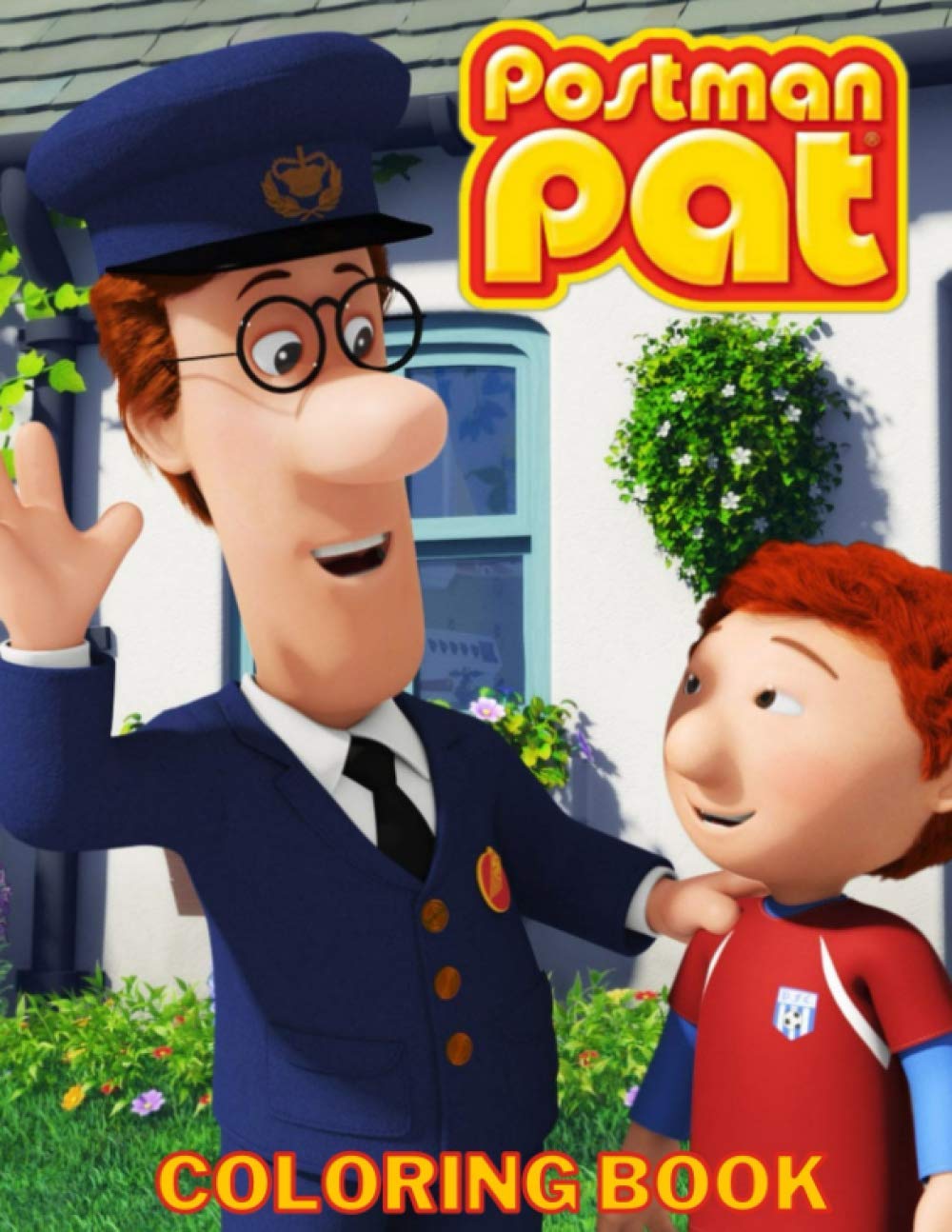 Buy Postman Pat Coloring Book: A Perfect JUMBO Coloring Book For Kids ...