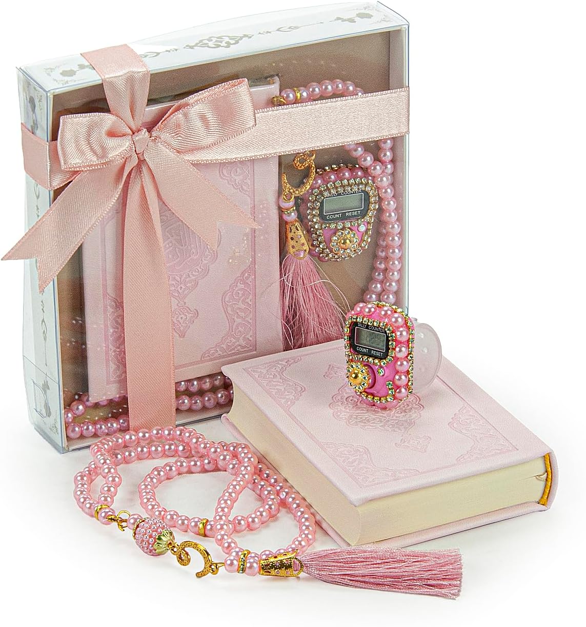 Amazon.com: İhvan Online Medina Calligraphy Quran Set with Islamic ...