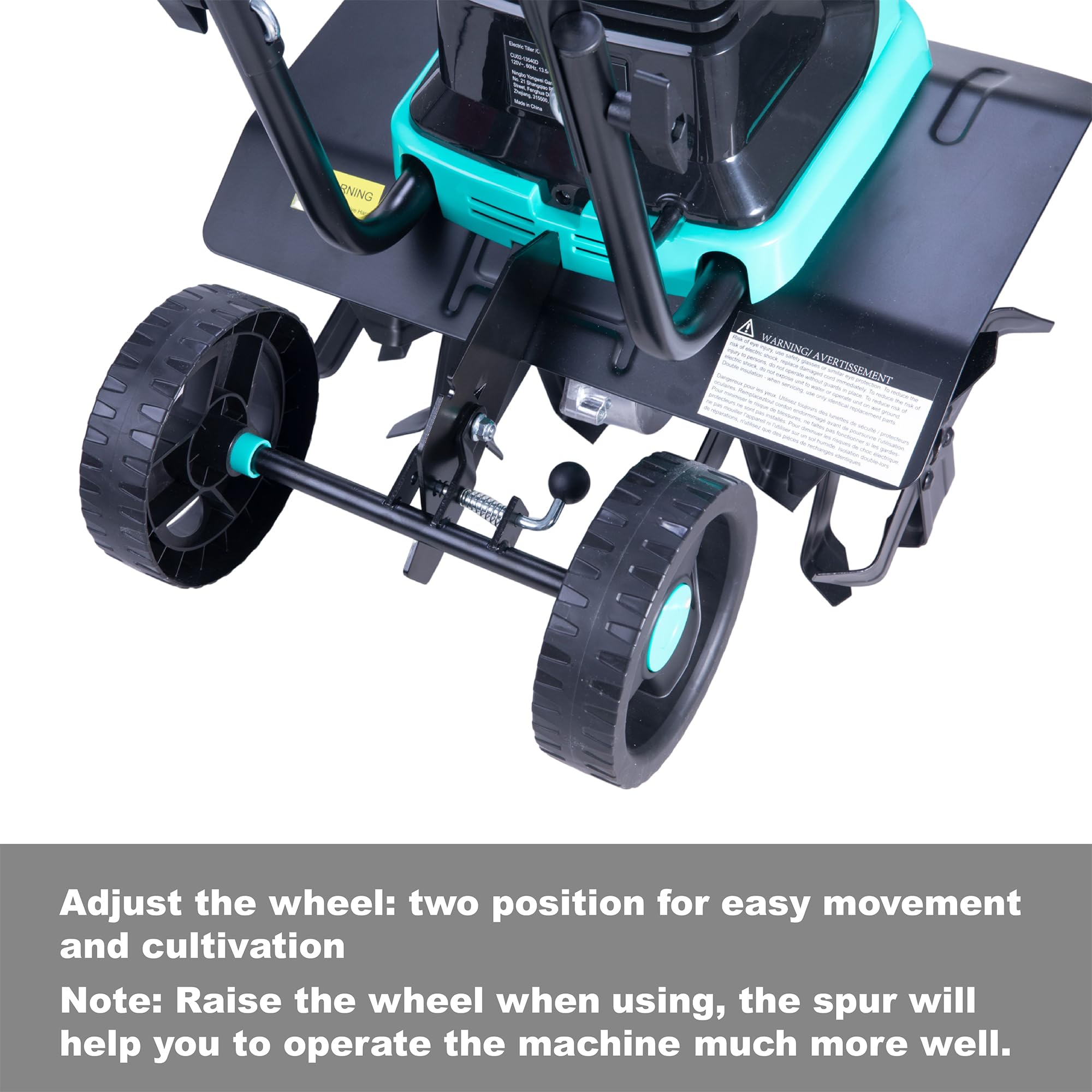 Snapklik.com : Tiller 135AMP Rototiller For Garden Corded Electric ...