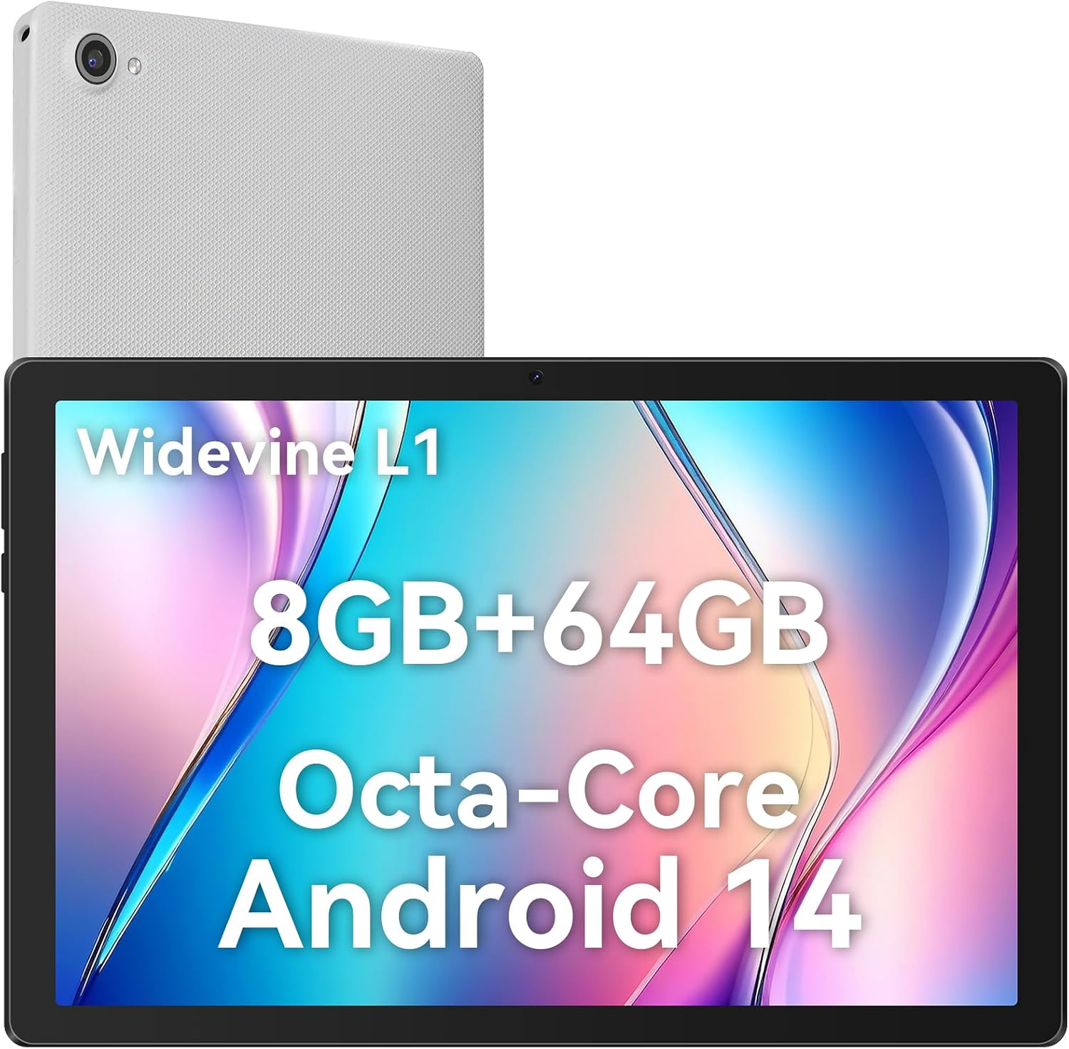 Freeski 10 Inch Android Tablet with Octa-Core CPU, 8GB+64GB Storage ...