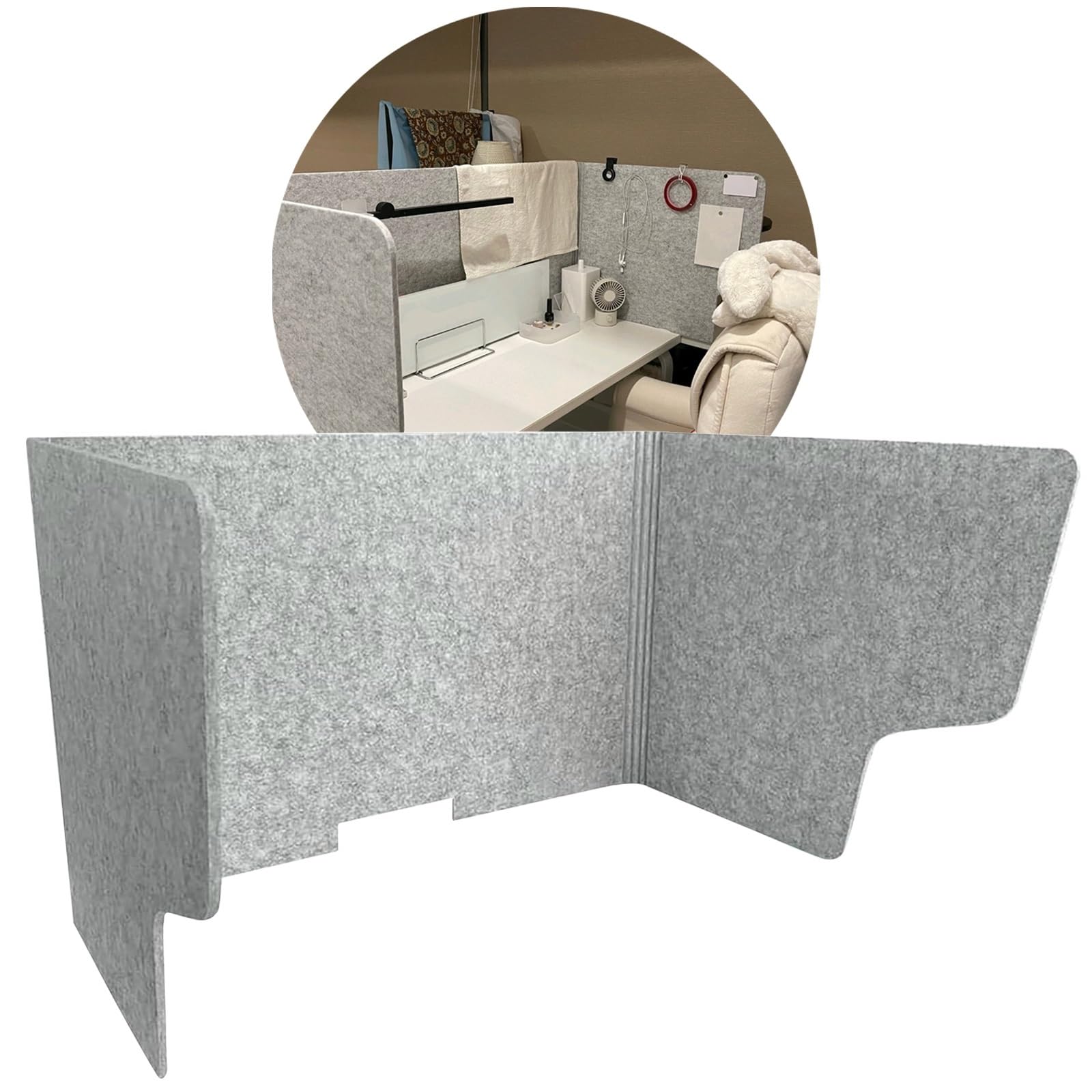 Amazon.com: whalebee Desk Panels Desktop Freestanding Panel Privacy ...