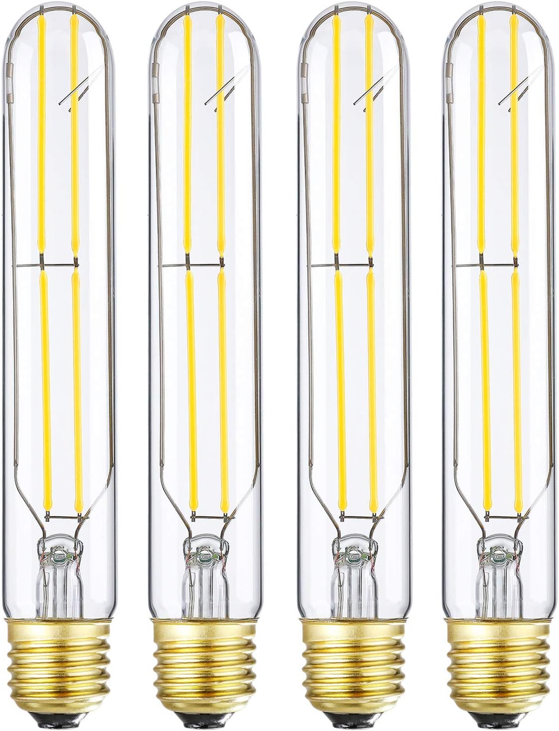 XININSUN T10 Led Bulb, 8W Dimmable Led Tubular Bulbs, 75-100 Watt ...