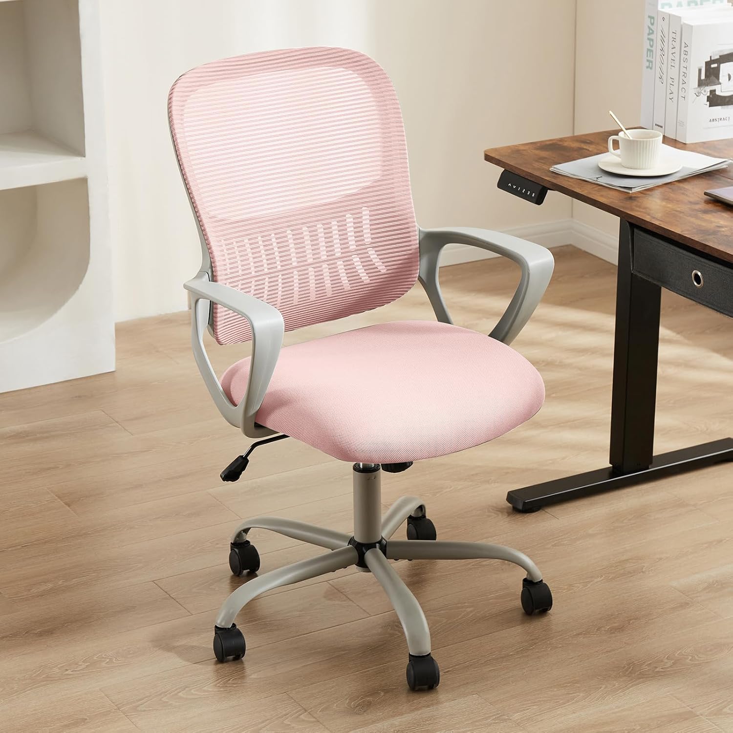 Amazon.com: Home Office Desk Chair, Computer Meshchair Ergonomic ...