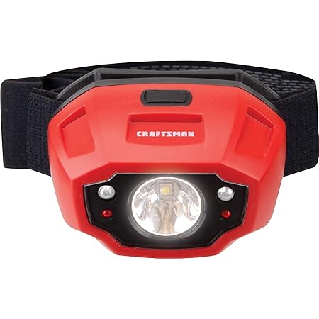 Amazon.com: CRAFTSMAN CMXLHB5 Hands Free Rechargeable 500 Lumen Lithium ...