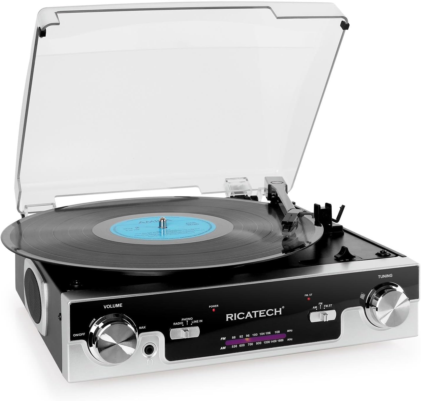 Ricatech RTT77 Turntable Radio Audio Remote Control : Amazon.co.uk ...