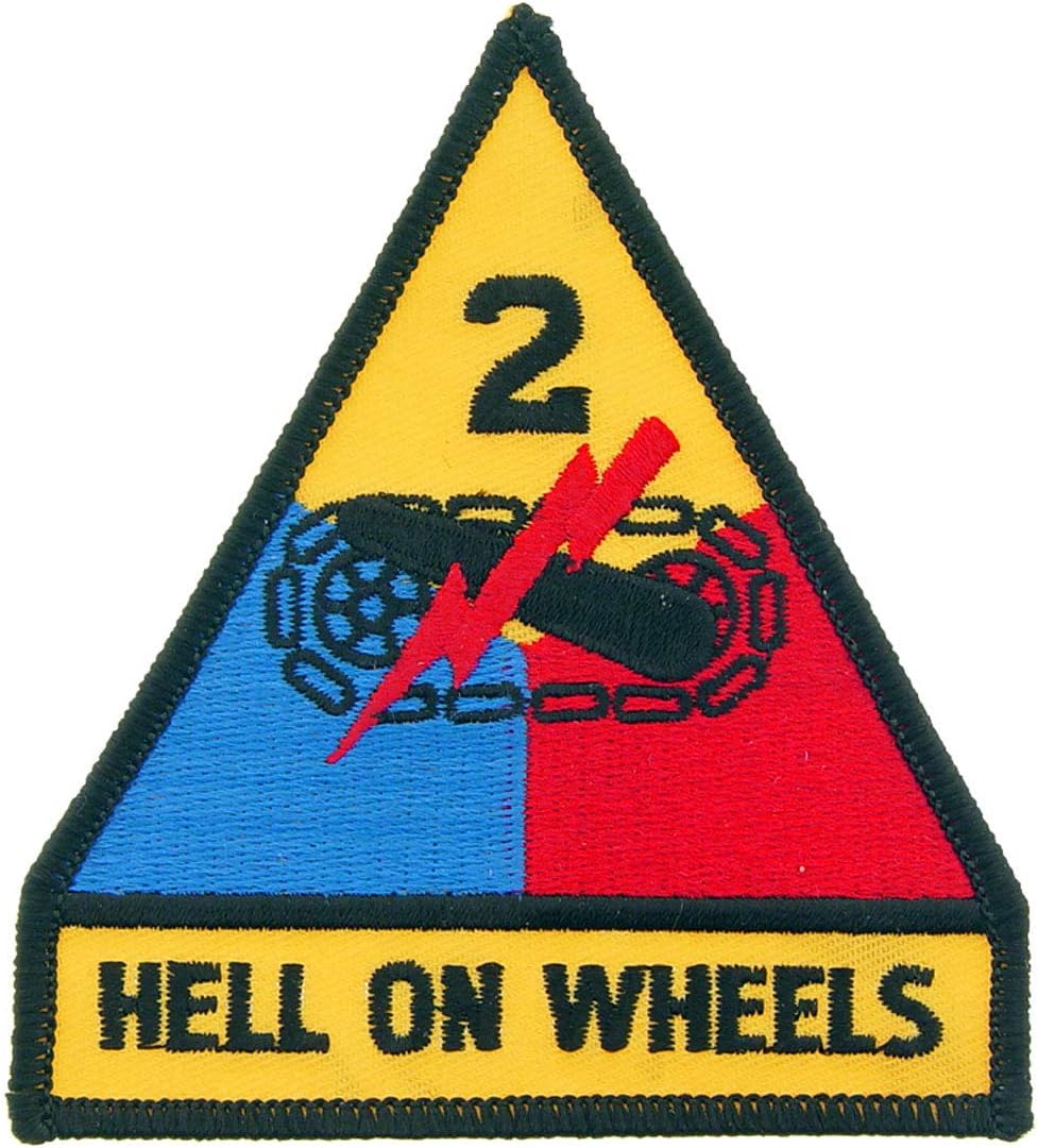 Amazon.com: United States Army 2nd Armor Division Embroidered Patch ...